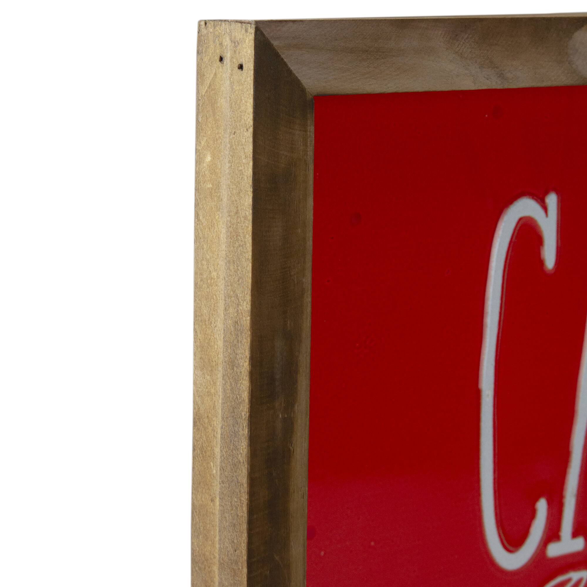 Raz 14” and White Camp Adventures Metal Wall Art Orange 34260023 - Best Buy