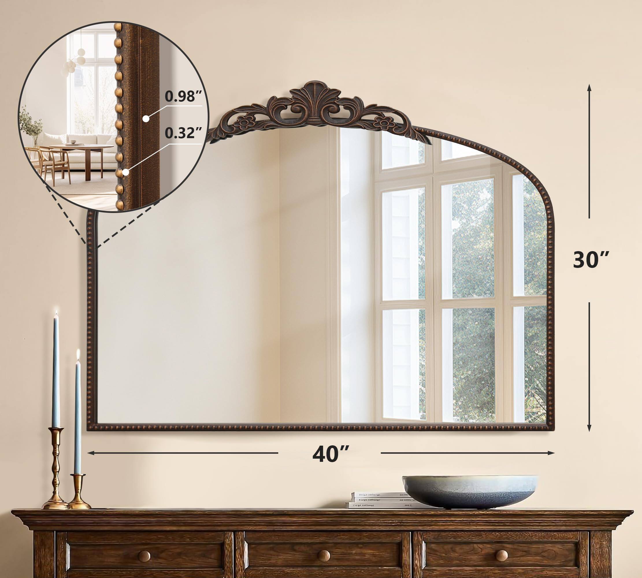 Skar Audio Large Bronze Vintage 40 x 30 Baroque Antique Traditional ...