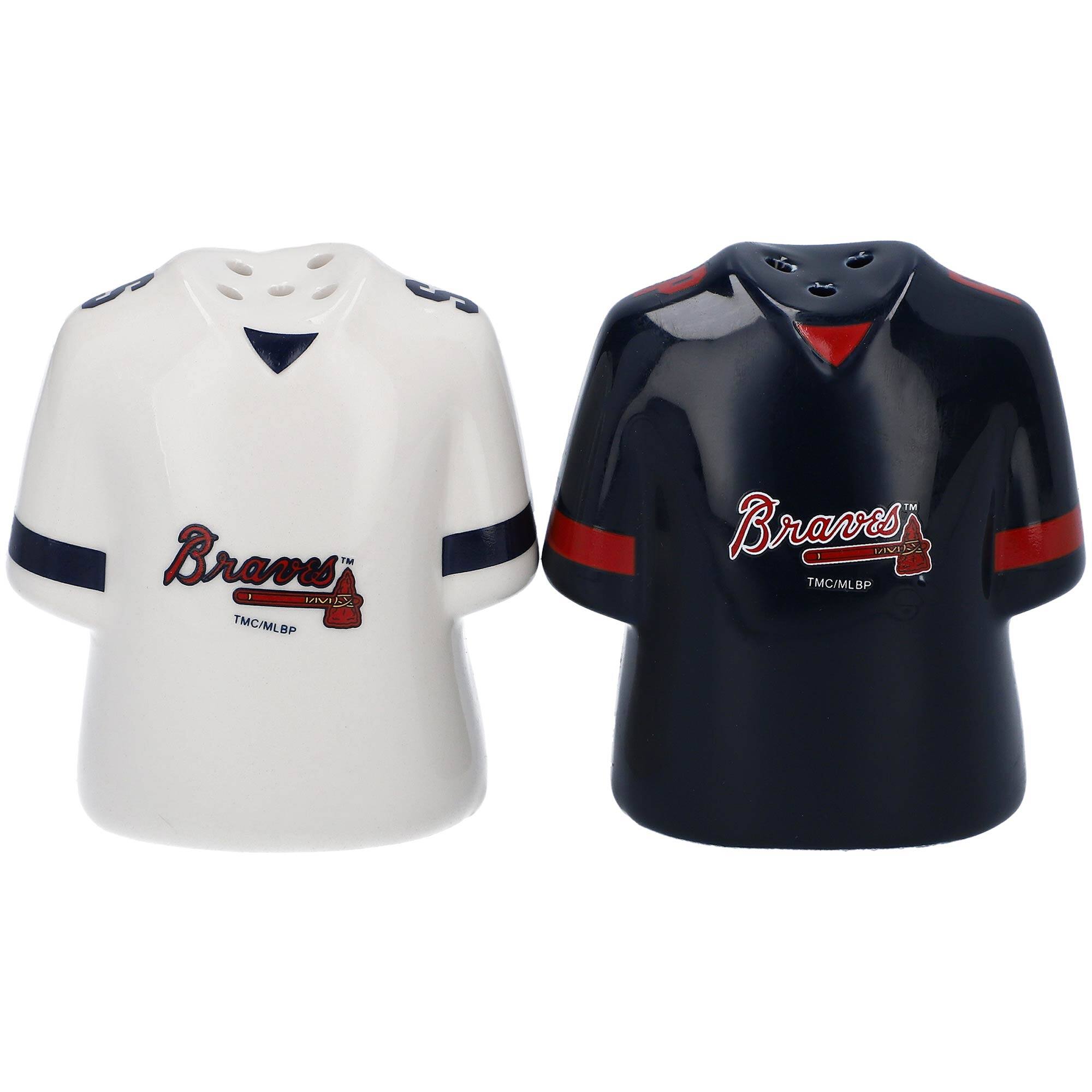 The Memory Company Atlanta Braves Gameday Ceramic Salt & Pepper Shakers ...