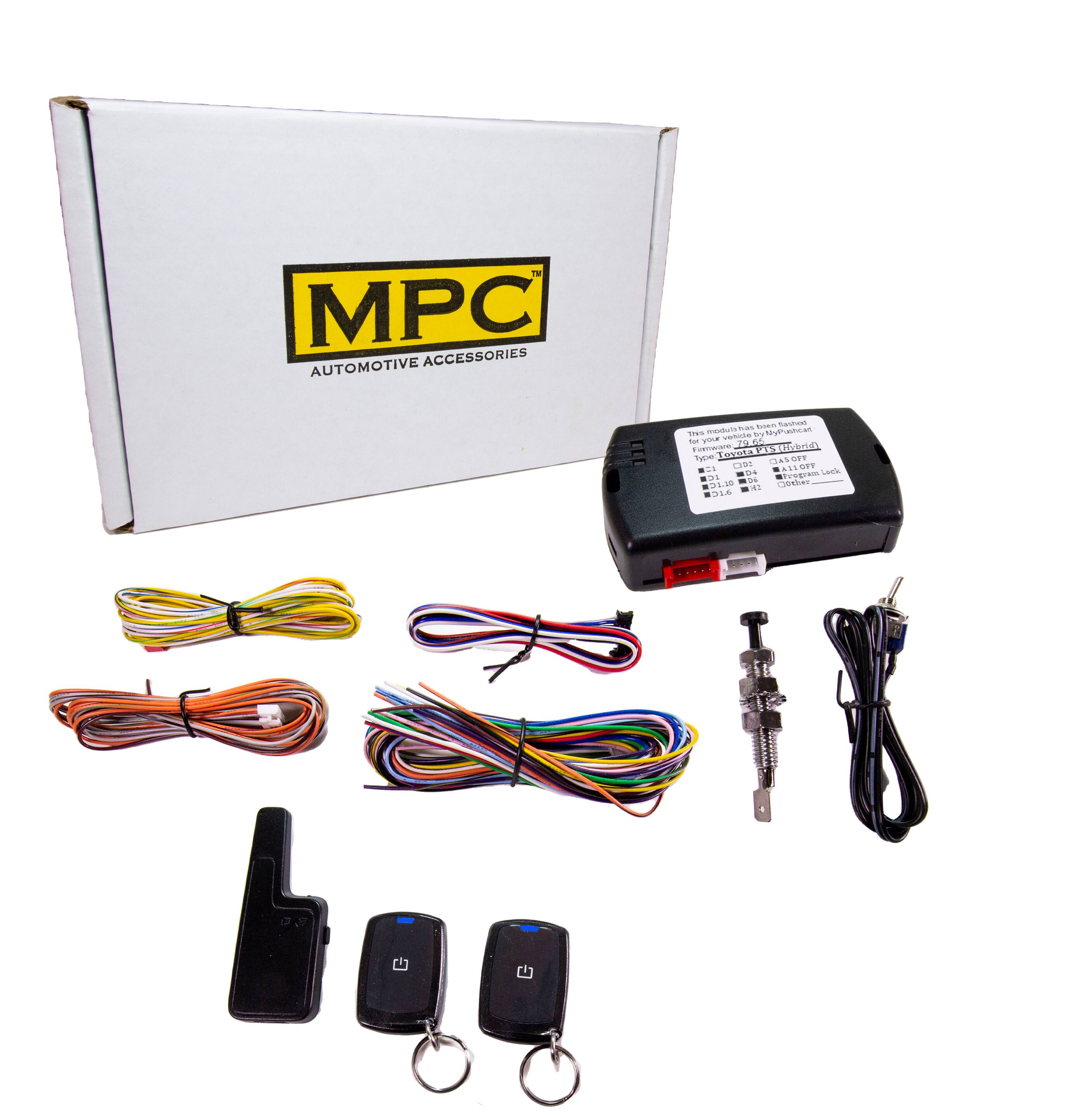 MPC 1 Button Remote Start Kit For 2011 2017 Lexus CT200h Push to Start ...