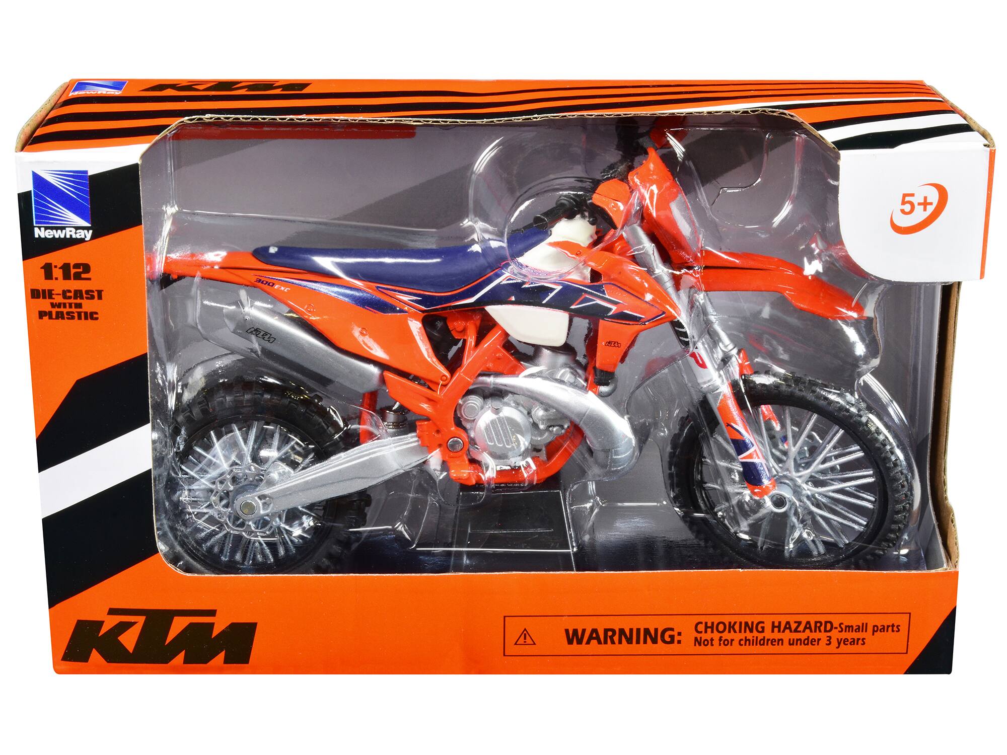 KTM 300 EXC TPI Enduro Dirt Bike Motorcycle Orange 1/12 Diecast Model ...