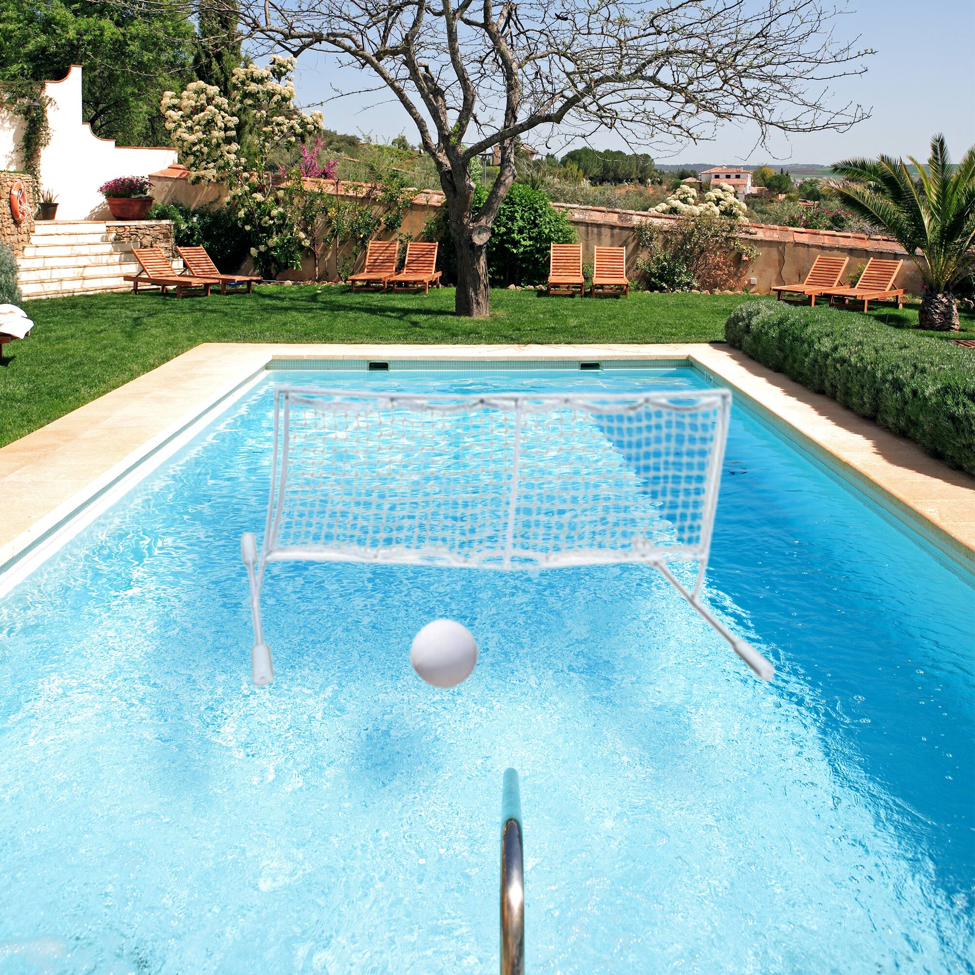 Swim Central 86" Water Sports Swimming Pool Floating Volleyball Game ...