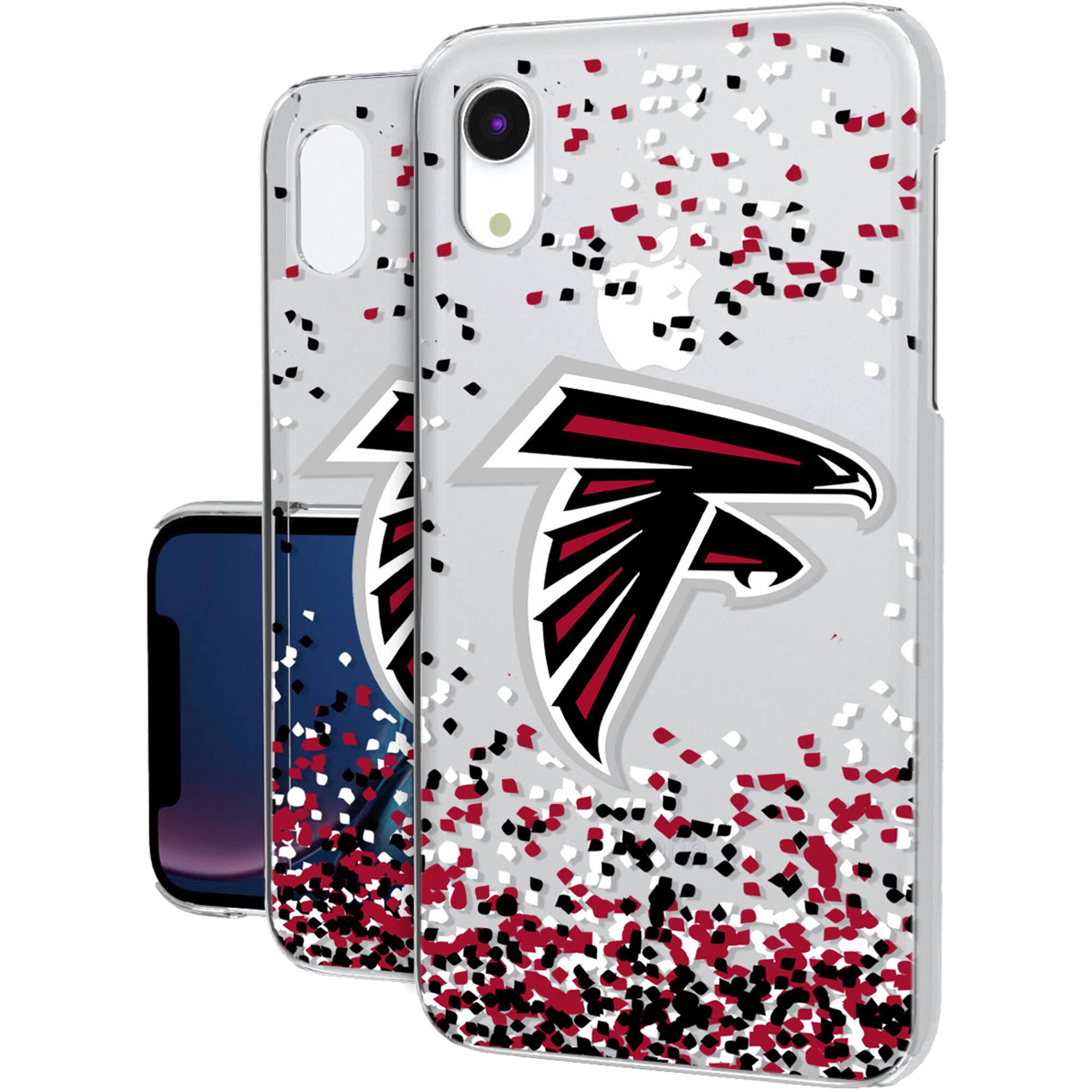 Keyscaper NFL Atlanta Falcons iPhone Clear Case with Confetti Design 14 ...