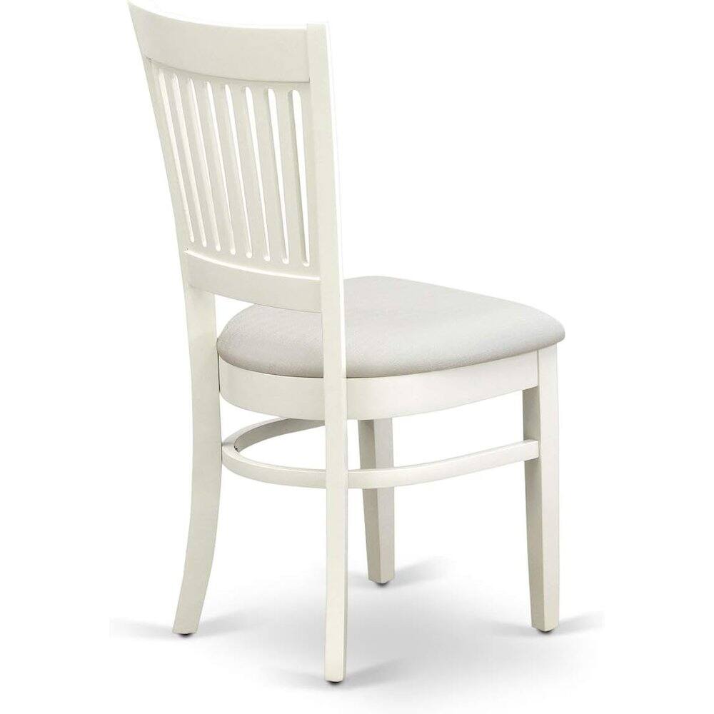FurniFact 5 Piece Dining Table Set for 4 with White Kitchen Table and ...