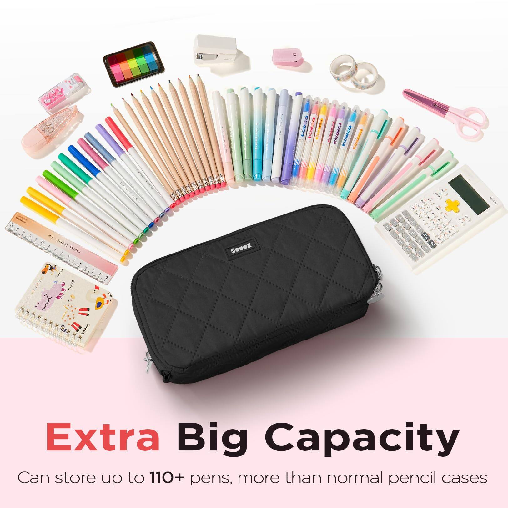 Paradigms Interiors Large Pencil Case Pouch Extra Big Bag With s Pen ...