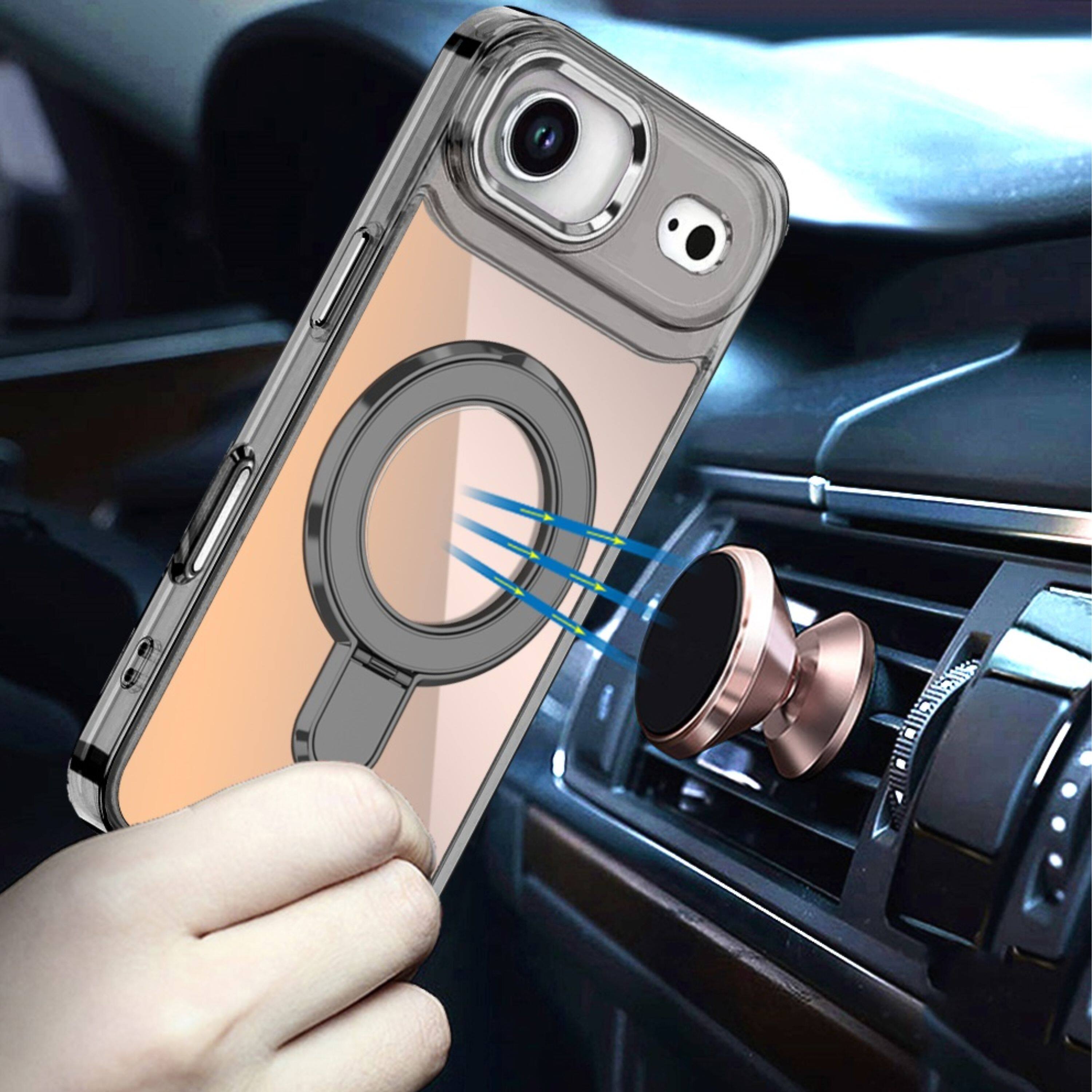 Kitcheniva Radiant Chrome Magnetic Circle Stand Phone Case With ...