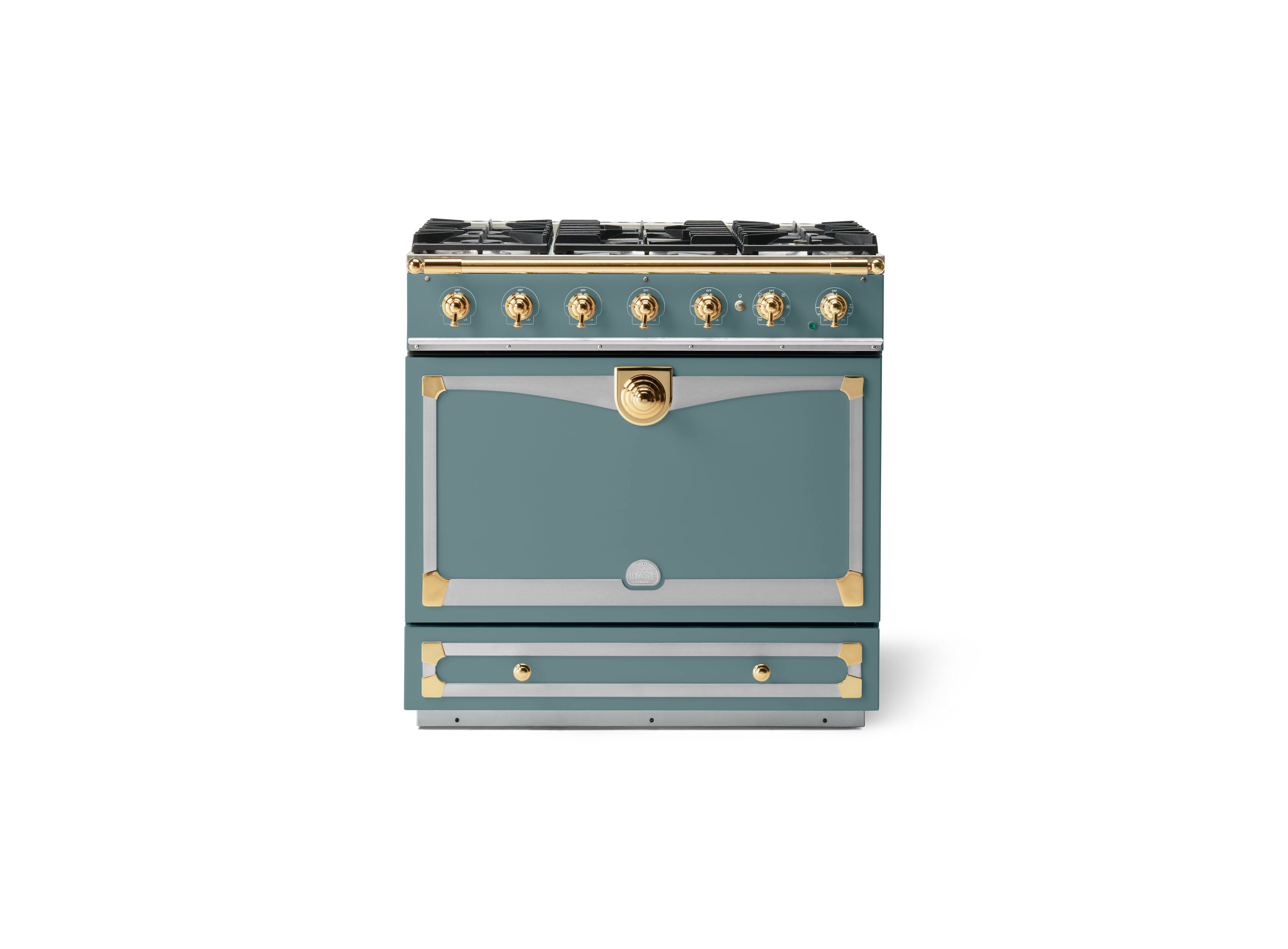Best Buy: La Cornue Cornufe Dual Fuel 90 Range Blue C9OF