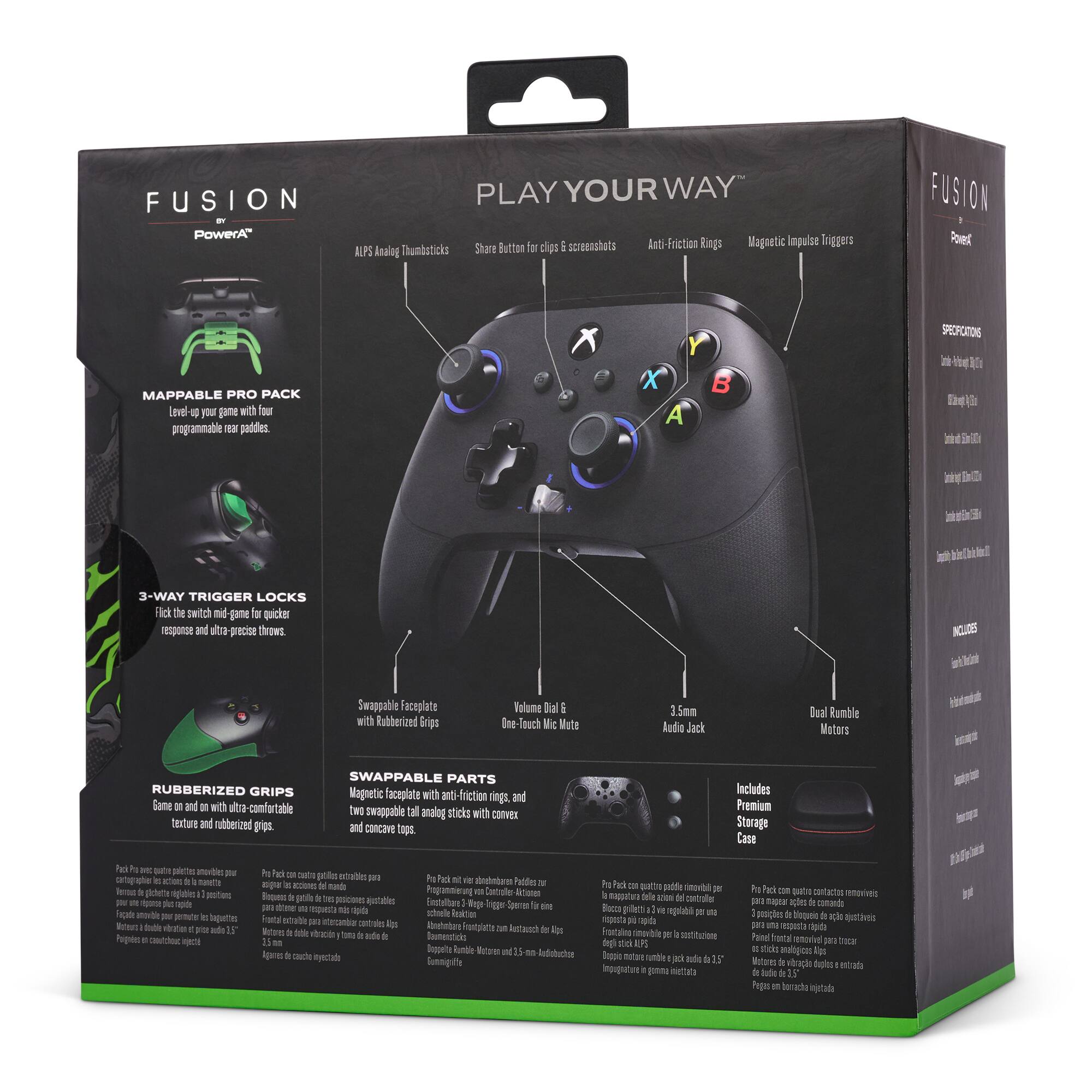 Customer Reviews: PowerA Exclusive FUSION Pro 2 Wired Controller for ...