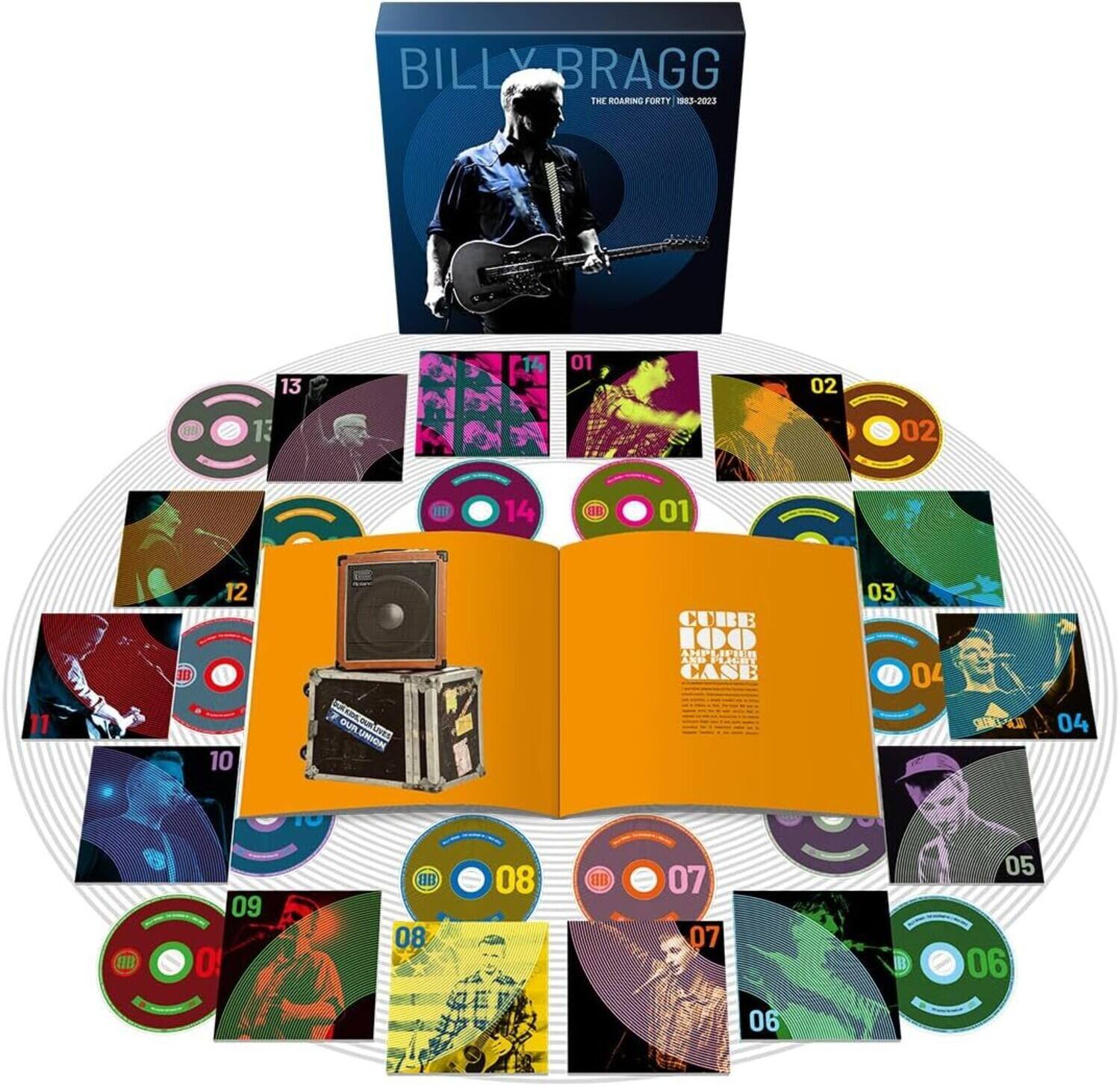 Billy Bragg The Roaring Forty: 1983 2023 Limited Edition Super Deluxe ...