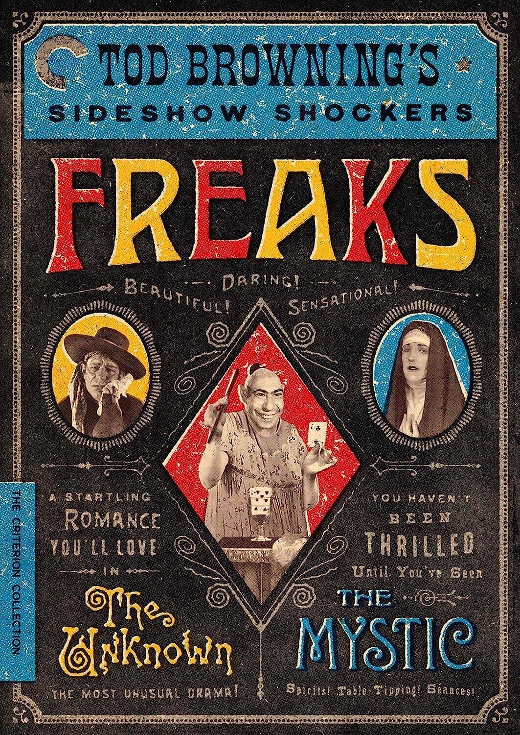 Tod Browning's Sideshow Shockers: Freaks / The Unknown / The Mystic ...