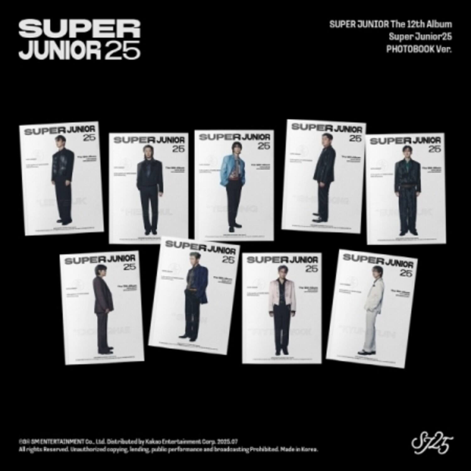 Super Junior Super Junior25 Photobook Version incl. 88pg Photobook ...