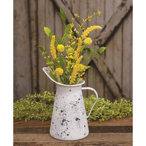 BreeBe Thistle Ball and Heather Spray 20" Yellow, Green FT28939 - Best Buy