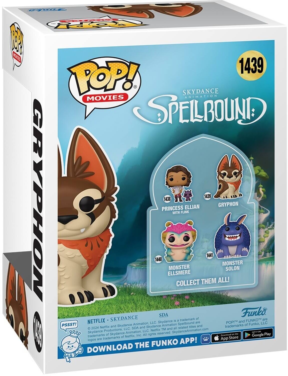 Funko POP! Movies: Spellbound Gryphon Collectibles Multicolor ...