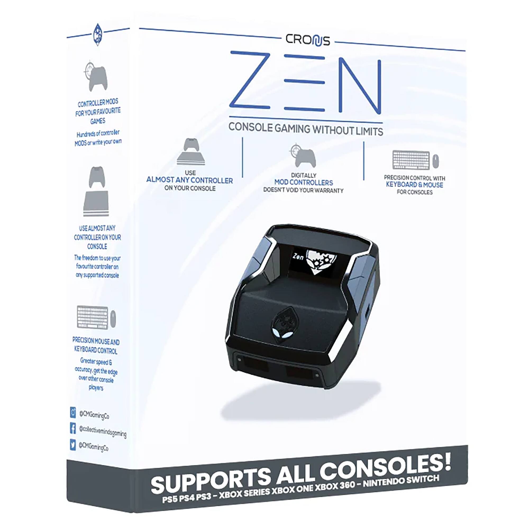 Collective Minds Cronus Zen Controller Emulator for Xbox One, Xbox ...