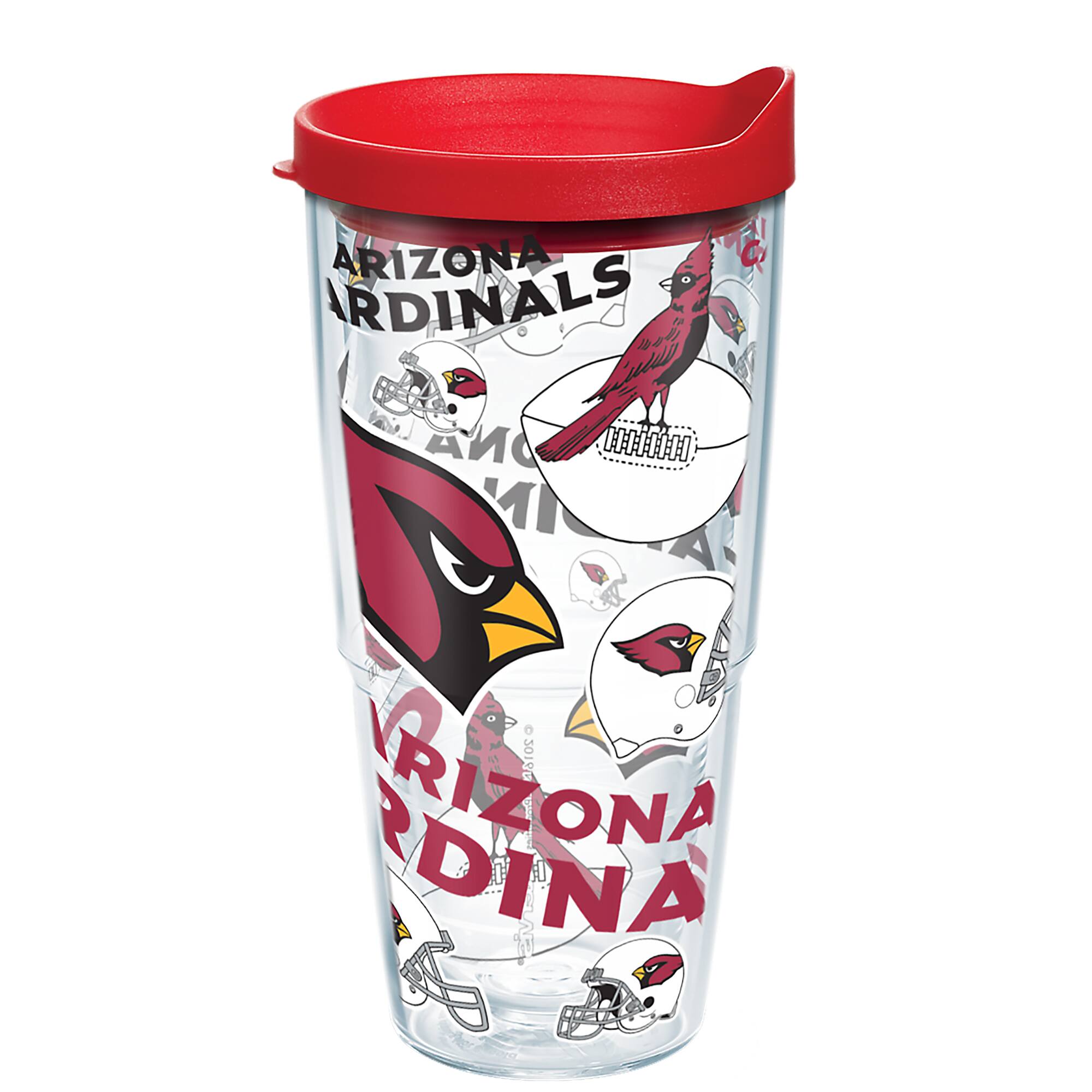 Tervis Arizona Cardinals 24oz. All Over Classic Tumbler Multicolor ...