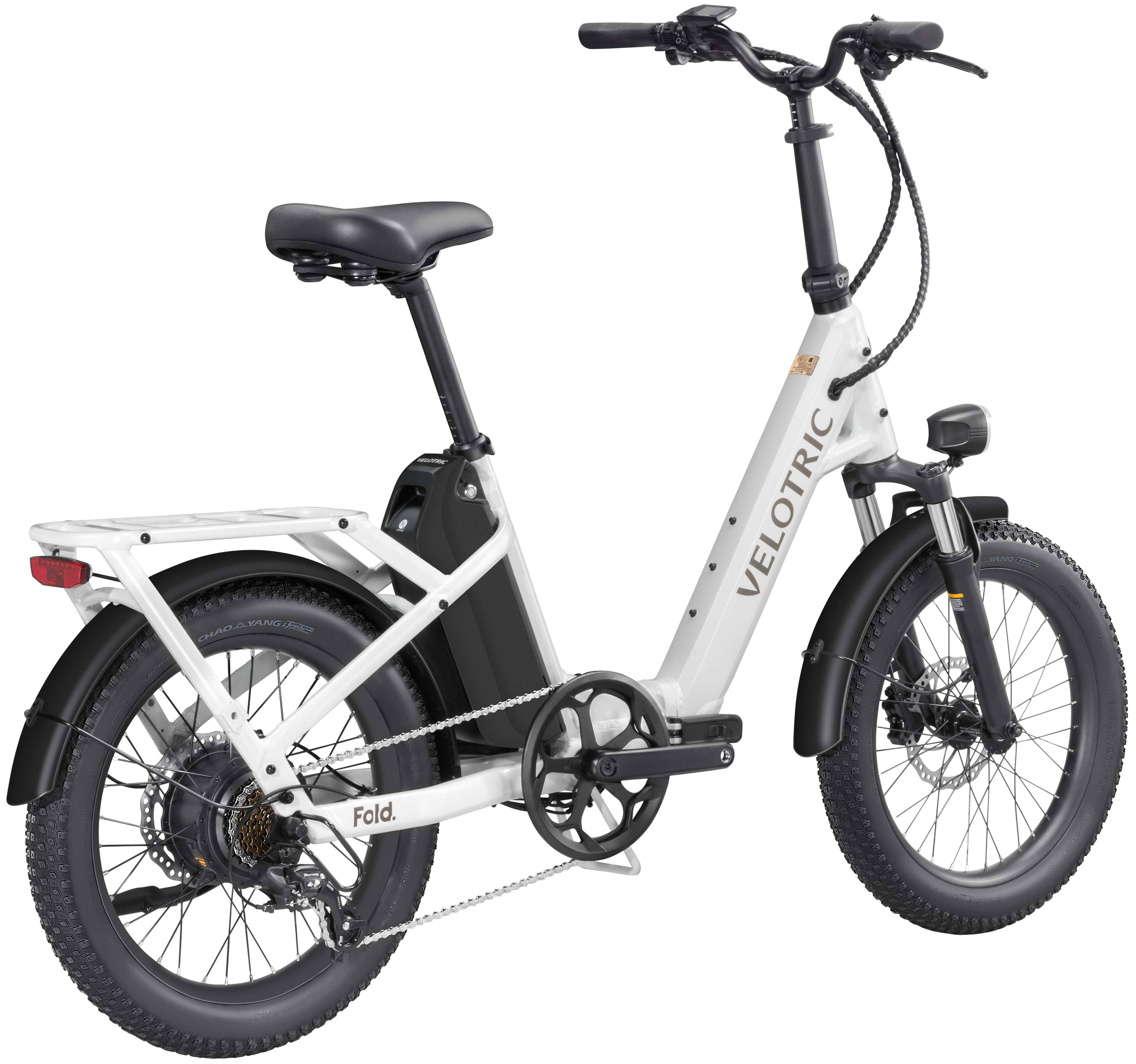 Velotric Fold 1 Step Through Fat Tire Foldable Commuter Ebike with 55 ...