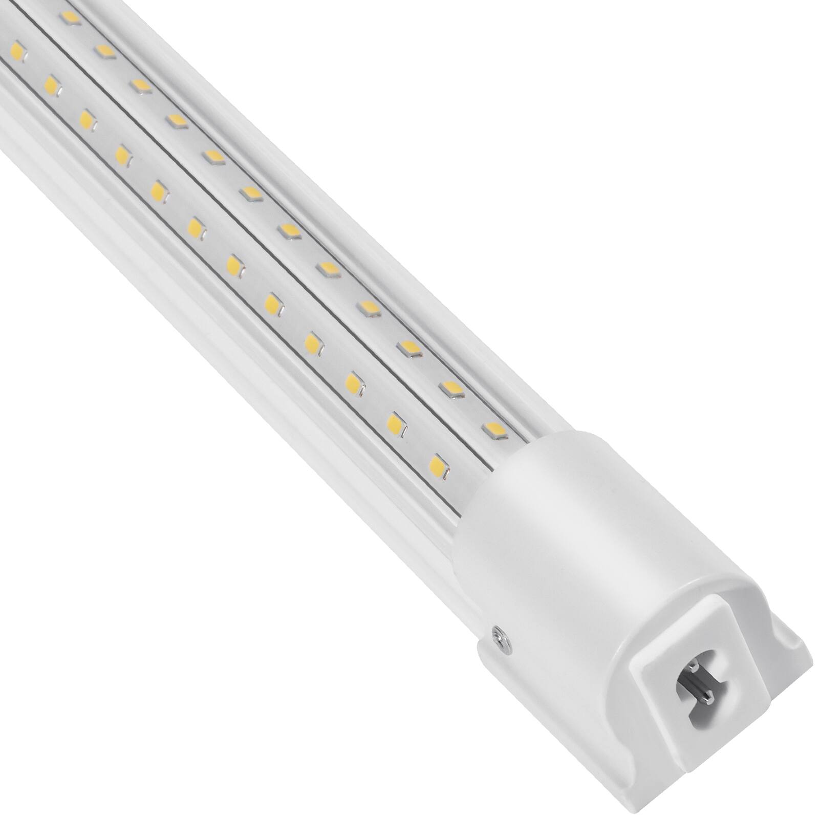 VEVOR 10 Pack LED Shop Light, 8 FT, 80W Linkable Shop Light Fixture ...