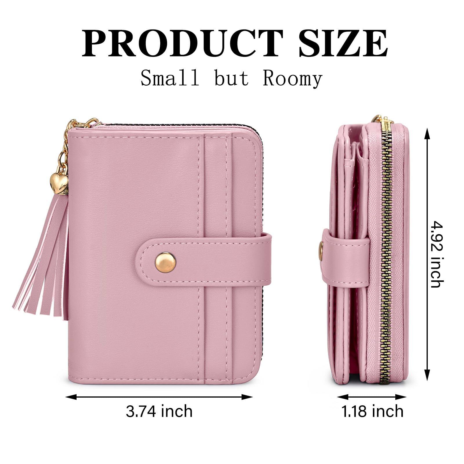 Jadie Link Wallet Women Small Rfid Blocking Bifold Credit Card Wallets ...