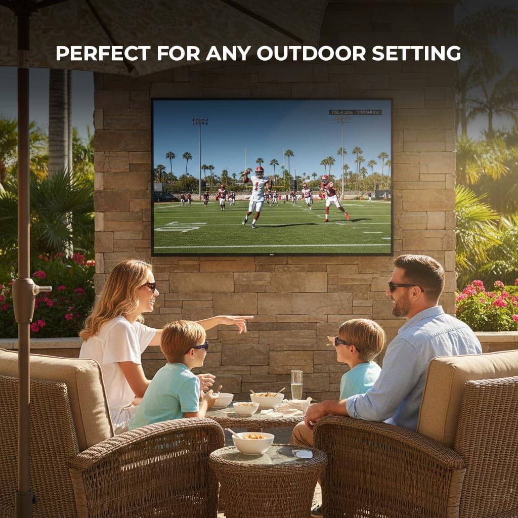 Titan S300 Mini LED 75 Inch Full Sun Smart Outdoor TV, IP65 ...