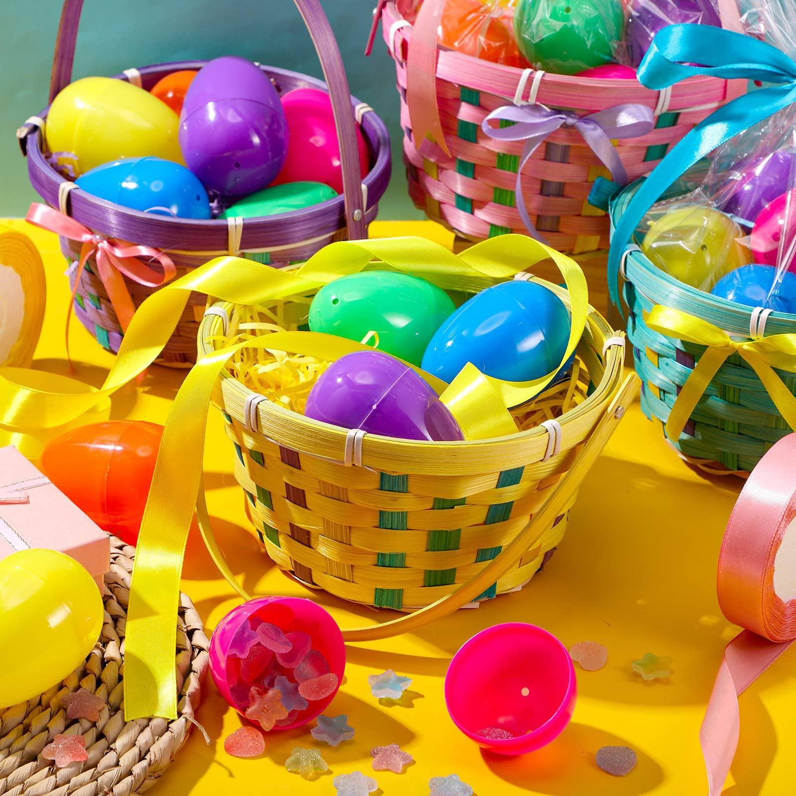 Paradigms Interiors Easter Basket Sets Include Bulk Wiker Woven With ...