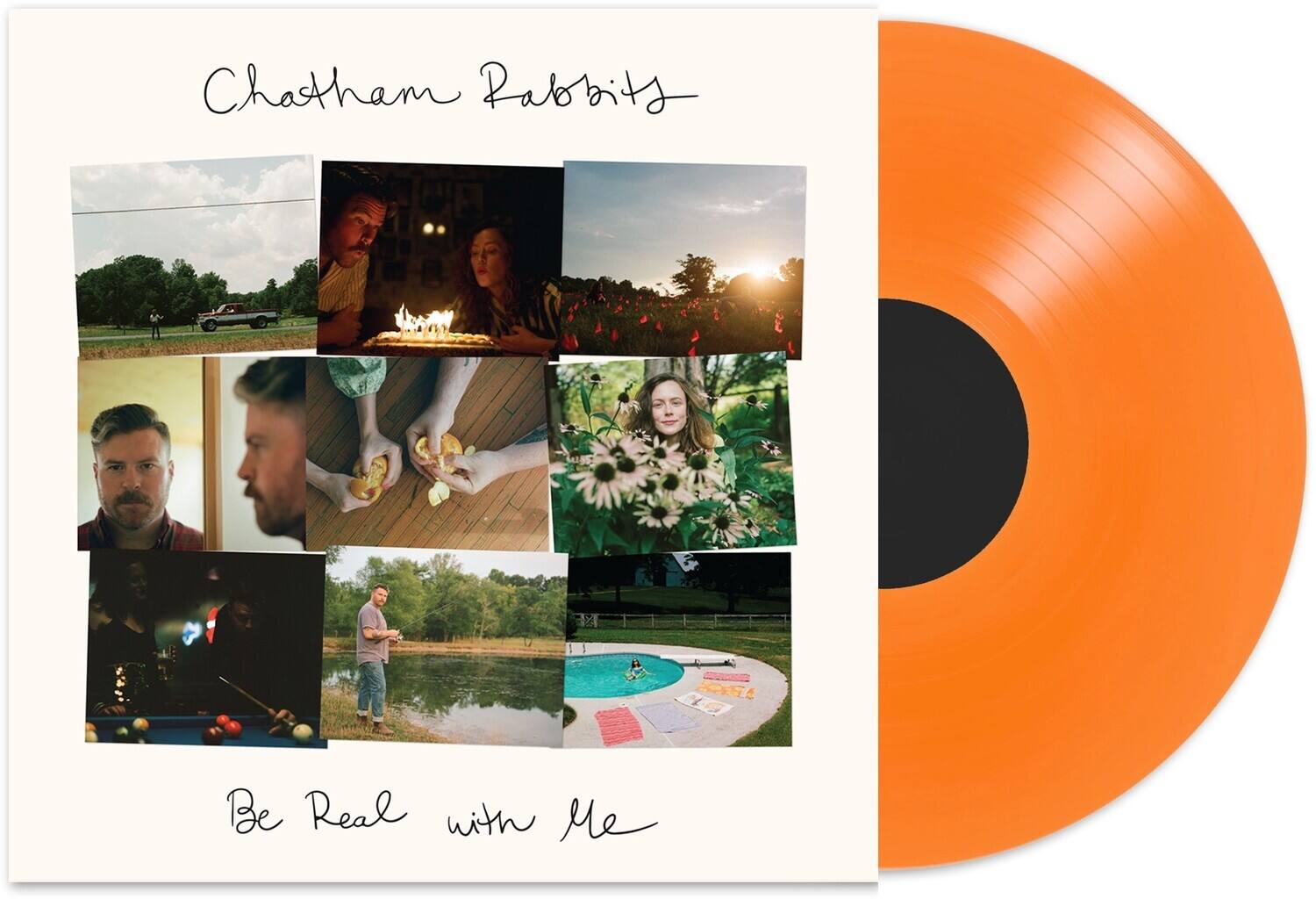 Chatham Rabbits Be Real with Me Transparent Orange VINYL LP - Best Buy
