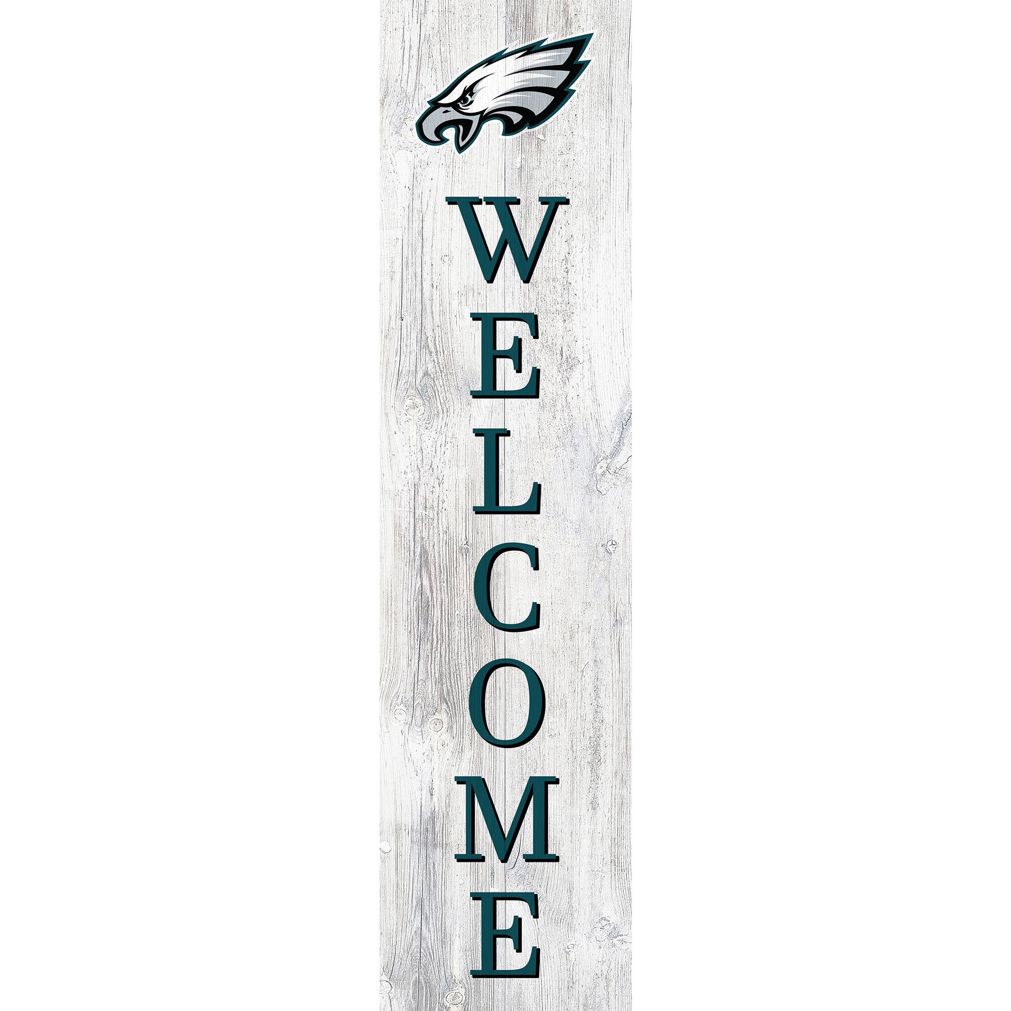 Fan Creations Philadelphia Eagles 48'' Welcome Leaner Multicolor ...
