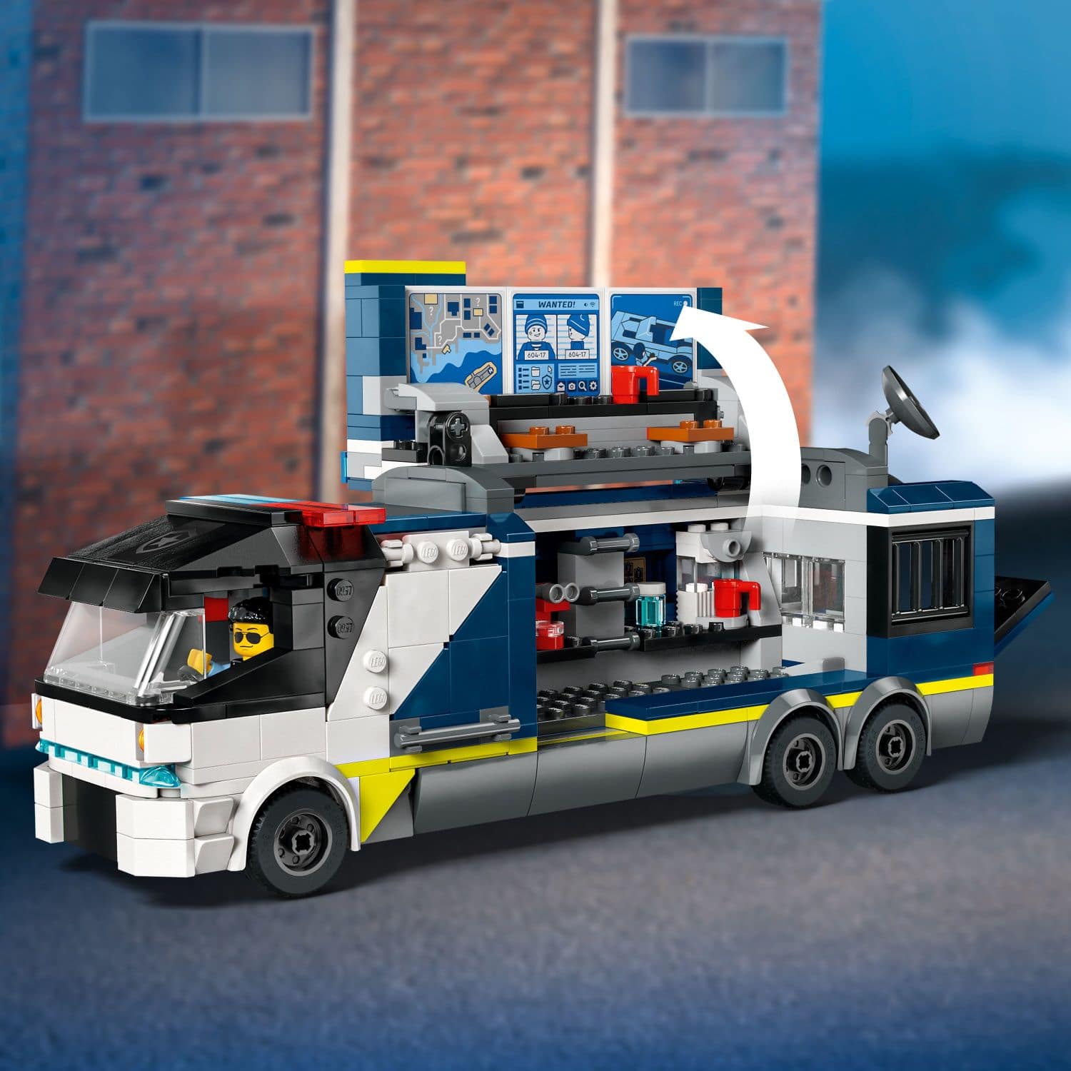 LEGO City Police Mobile Crime Lab Truck Toy 60418 6470801 - Best Buy