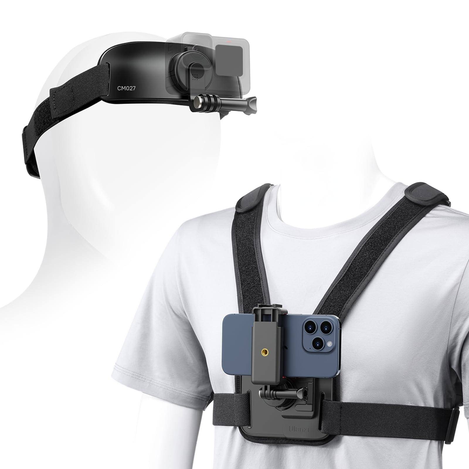 Empire DigiLabs Phone Chest And Head Mount Kit For Pov Sets Hands Free ...