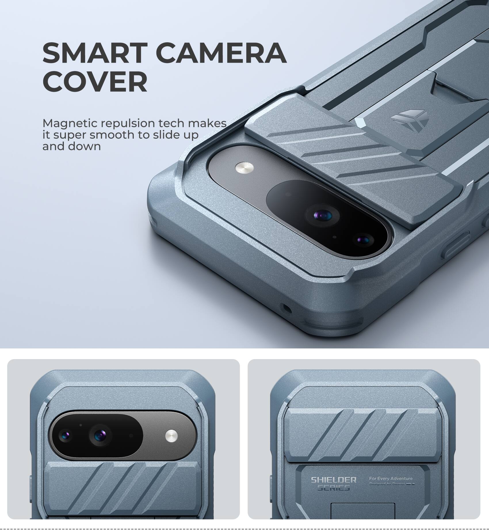 dexnor Full Body Cases for Google Pixel 9 Case with Camera Cover ...