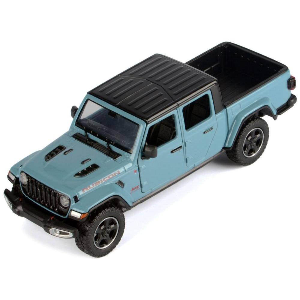 2021 Jeep Gladiator Rubicon (Closed Top) Pickup Truck Blue with Black ...