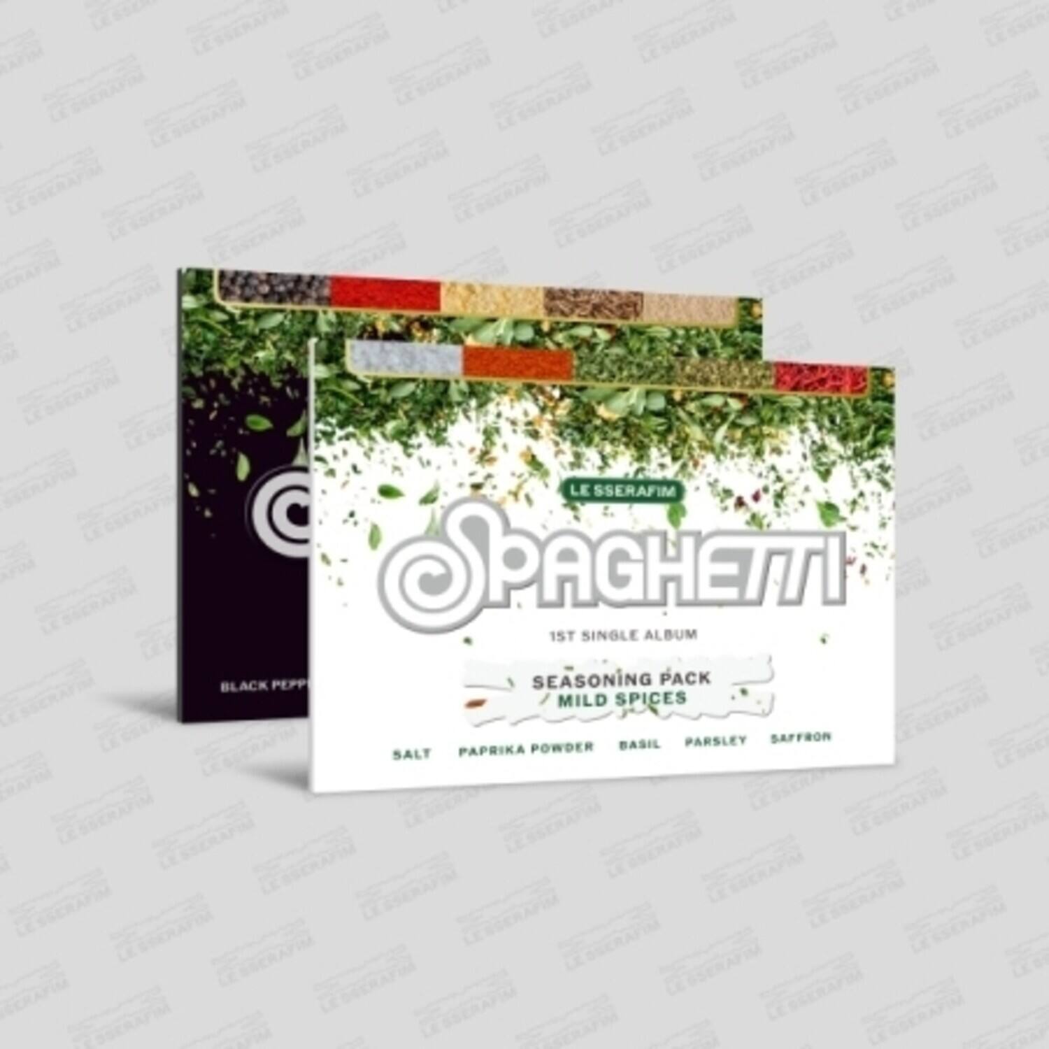 Le Sserafim Spaghetti Weverse Albums Version DISCLESS DIGITAL [Digital ...