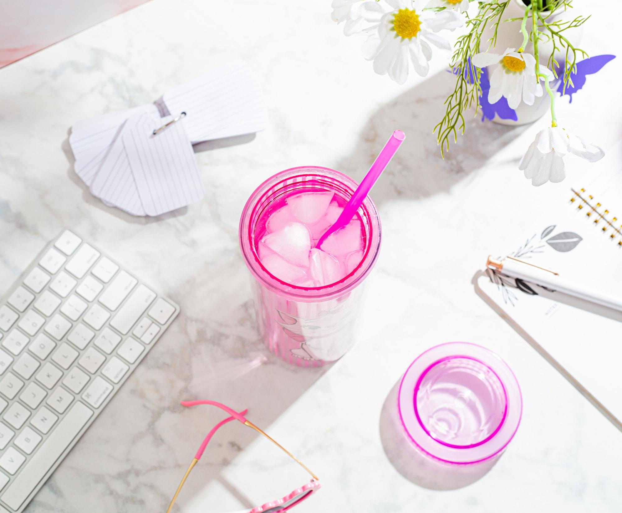 Silver Buffalo Disney The Aristocats Marie Carnival Cup With Lid And ...