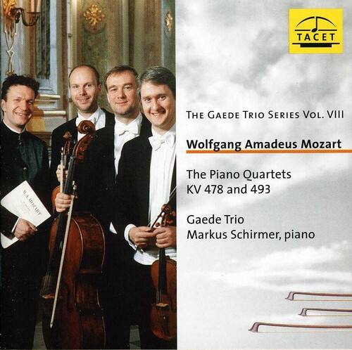 Gaede Trio Berlin Gaede Trio Series 8: Piano Quartets COMPACT DISCS [CD ...