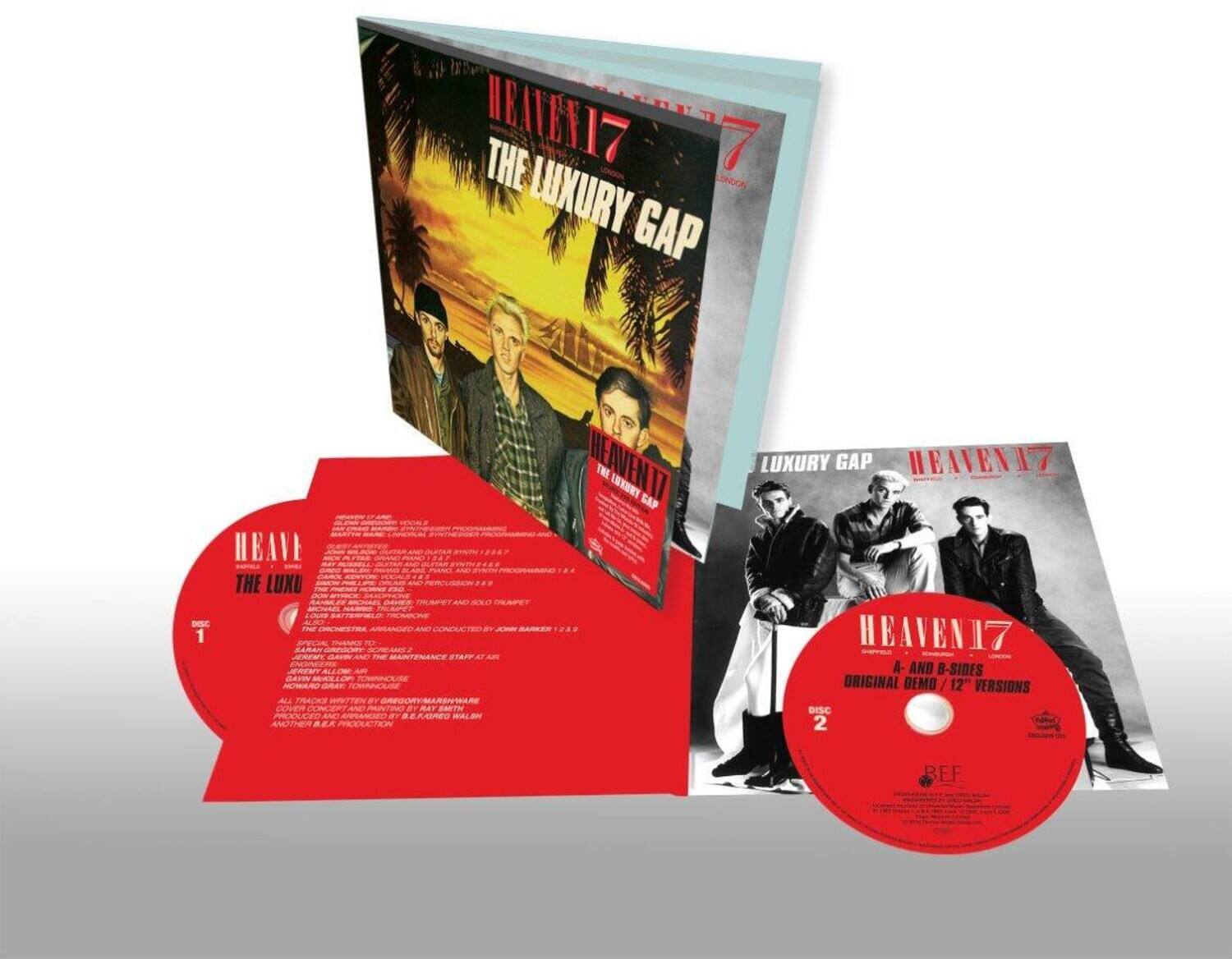 Heaven 17 The Luxury Gap Deluxe Gatefold COMPACT DISCS [CD] - Best Buy