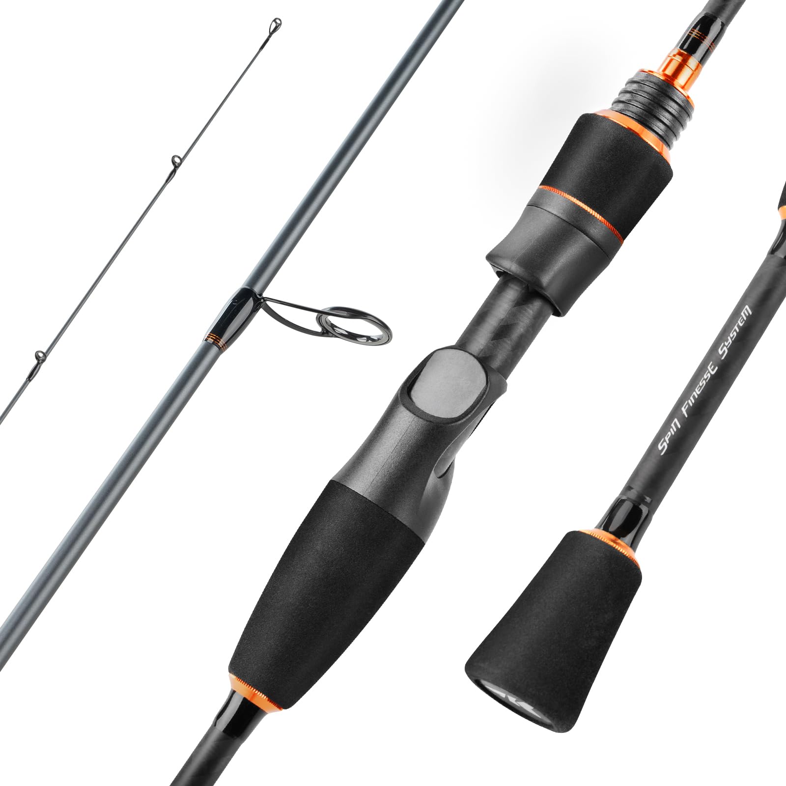 NICHOLAS KLEIN Zephyr Spin And Bait Finesse Fishing Rod Lightweight ...