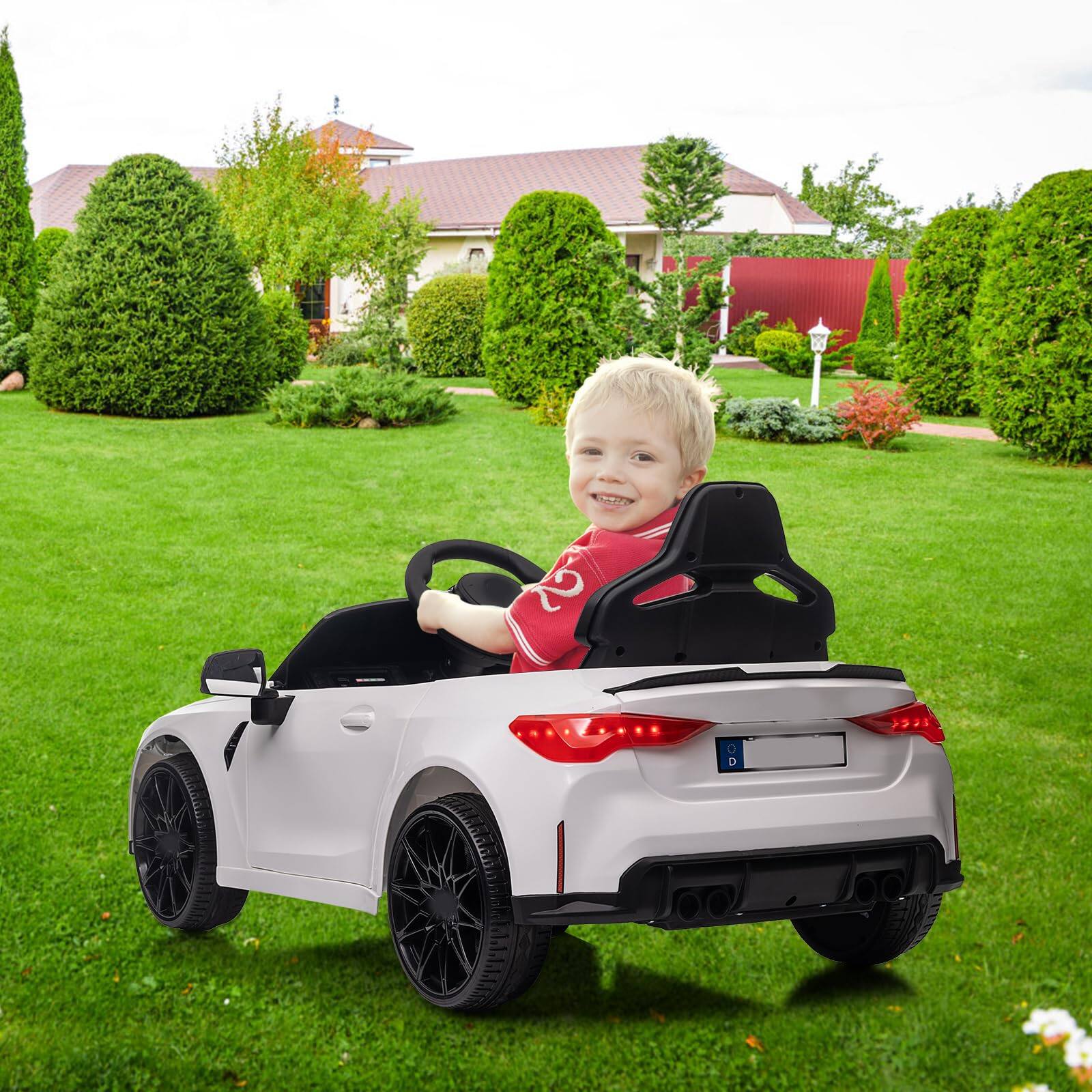 Jojoka 12V Toddler Electric Vehicle,Ride On Car for Kids,Sports Car ...