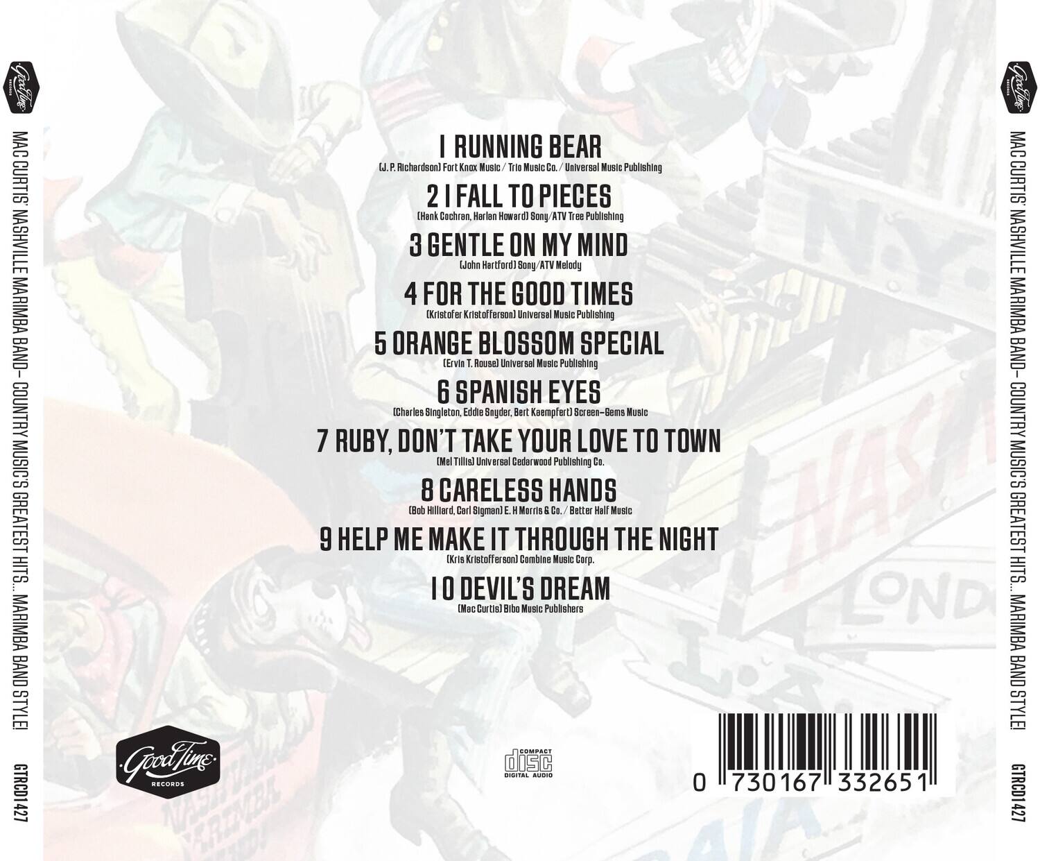 Mac Curtis' Nashville Marimba Band Country Music's Greatest Hits ...