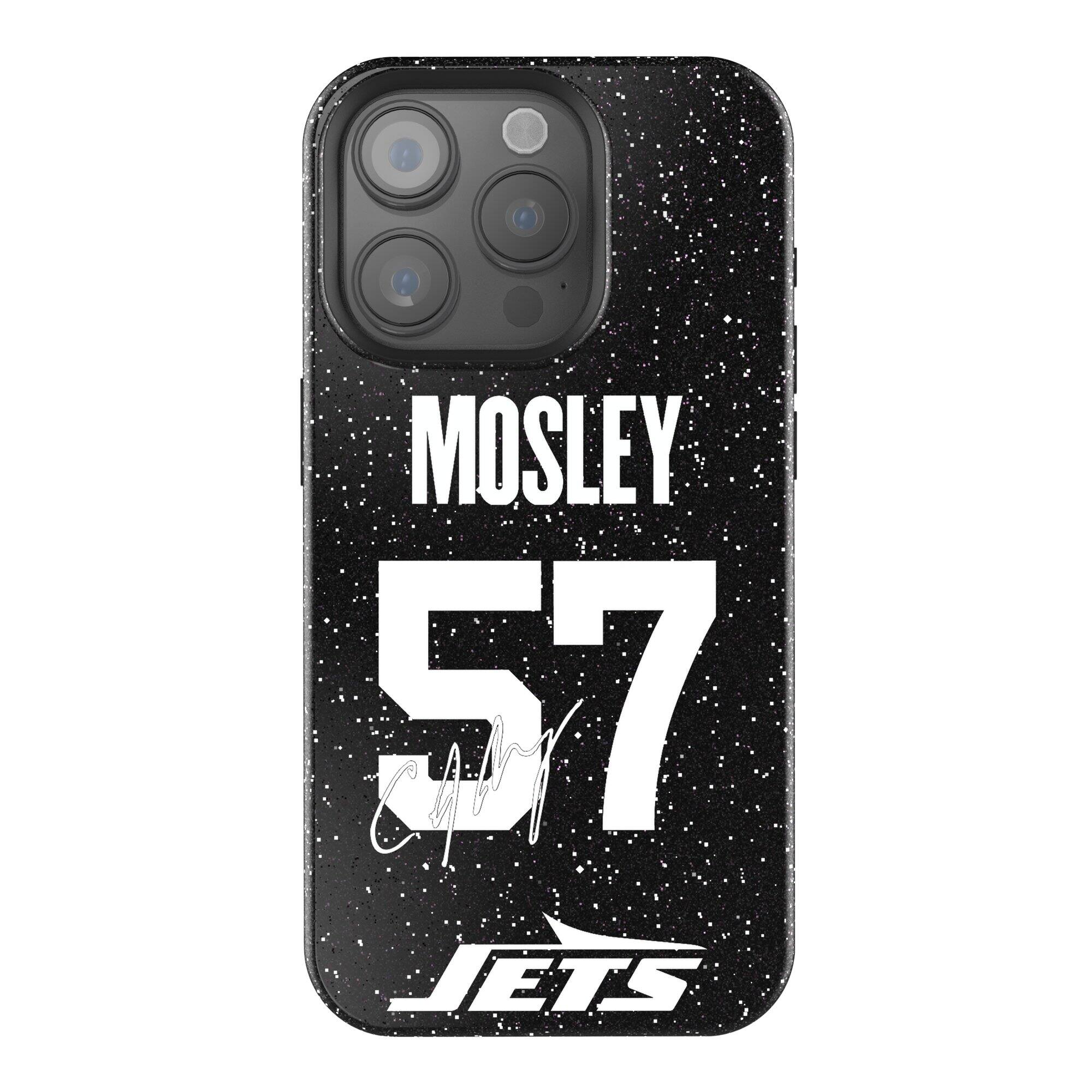 Keyscaper NFL New York Jets C.J. Mosley Bling iPhone Case 16 Black ...