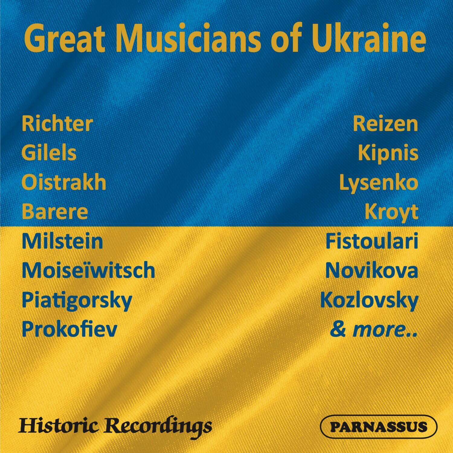 Various Artists Great Musicians of Ukraine (Various Artists) COMPACT ...