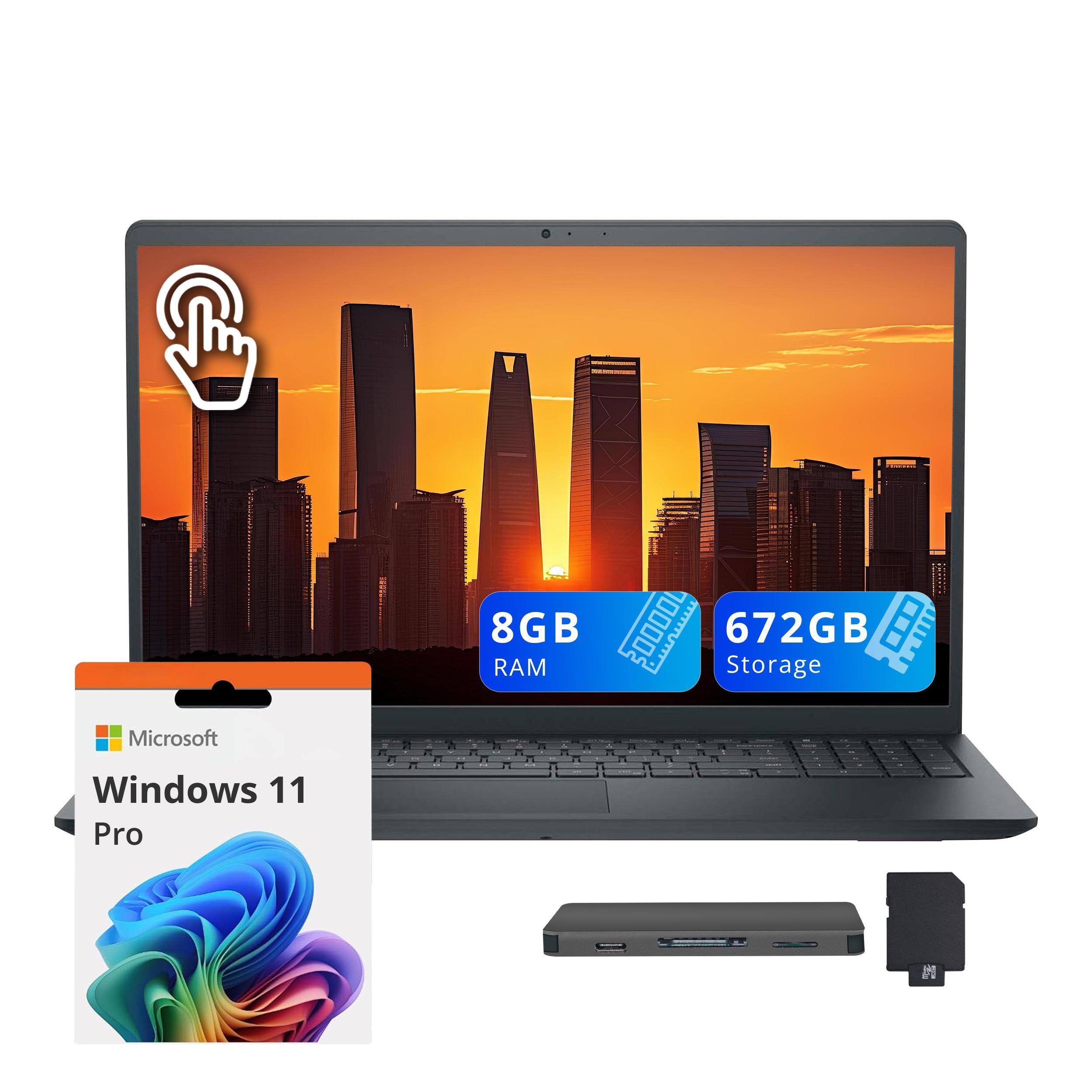 Dell 15.6" 2K Touchscreen Laptop,Intel i5 1334U,Intel UHD Graphics,8GB ...