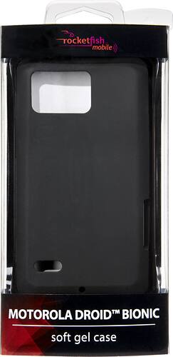 Best Buy: Silicone Case for Motorola DROID Bionic Mobile Phones RF-MDBVS2BP
