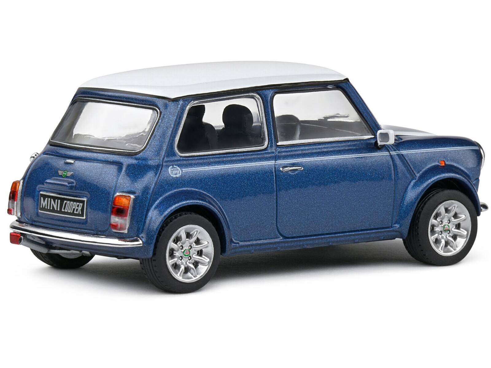 1994 Mini Cooper Sport Tahiti Top and Stripes 1/43 Diecast Model Car by ...