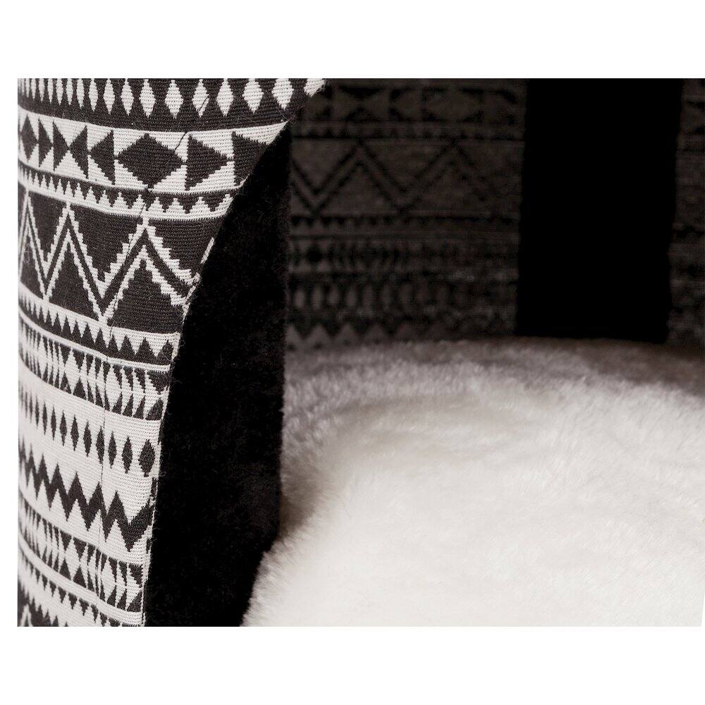 TRIXIE Giada Plush & Sisal 4 Level 44" Cat Tree with Scratching Posts ...