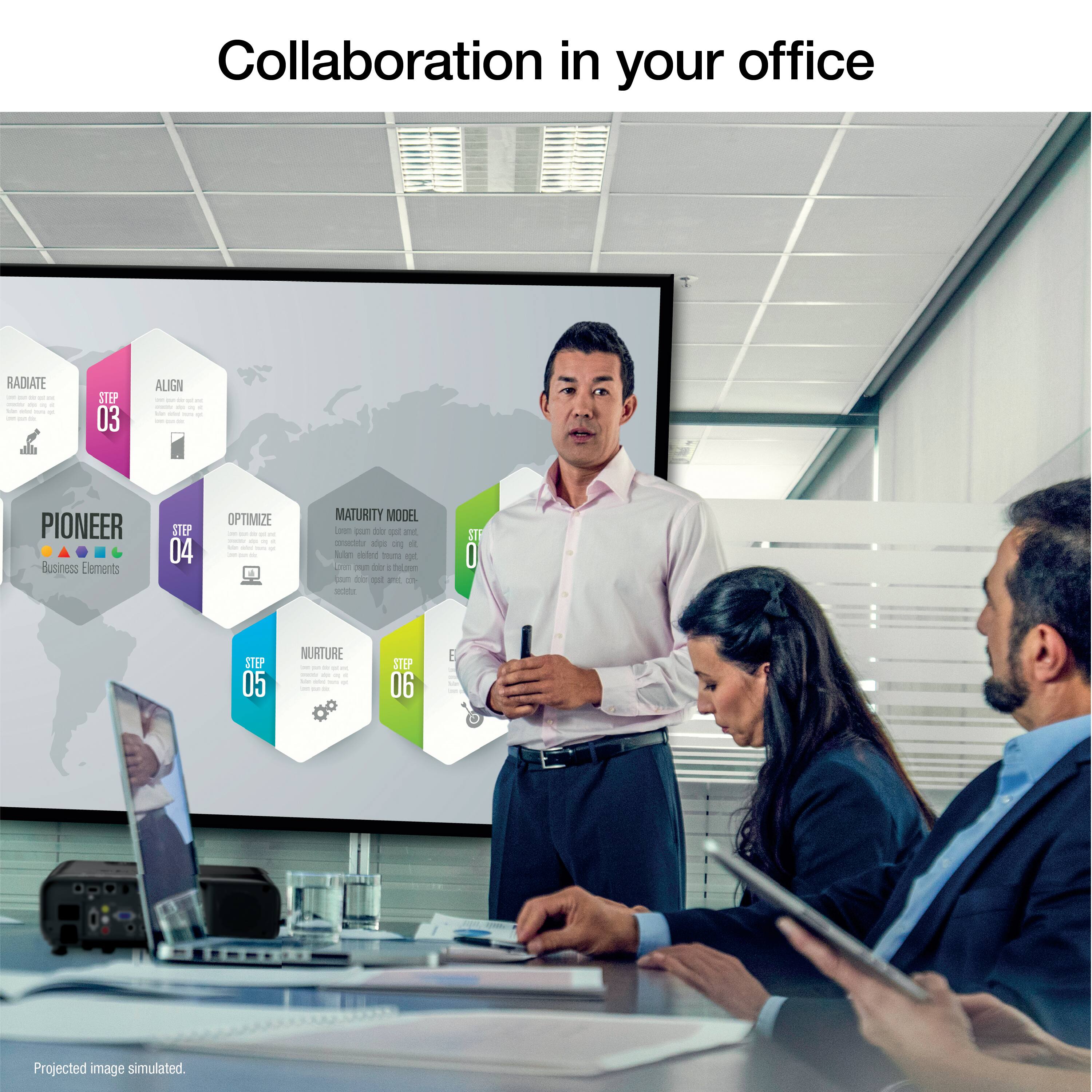 Epson Pro EX11000 3LCD Full HD 1080p Wireless Laser Projector Black ...