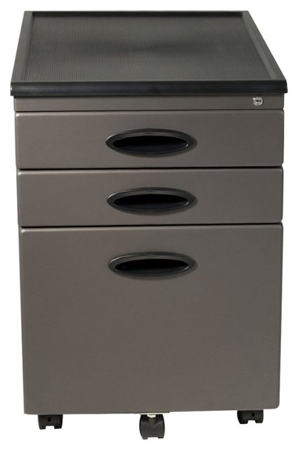 Calico Designs File Cabinet Pewter/Black 51101BOX - Best Buy