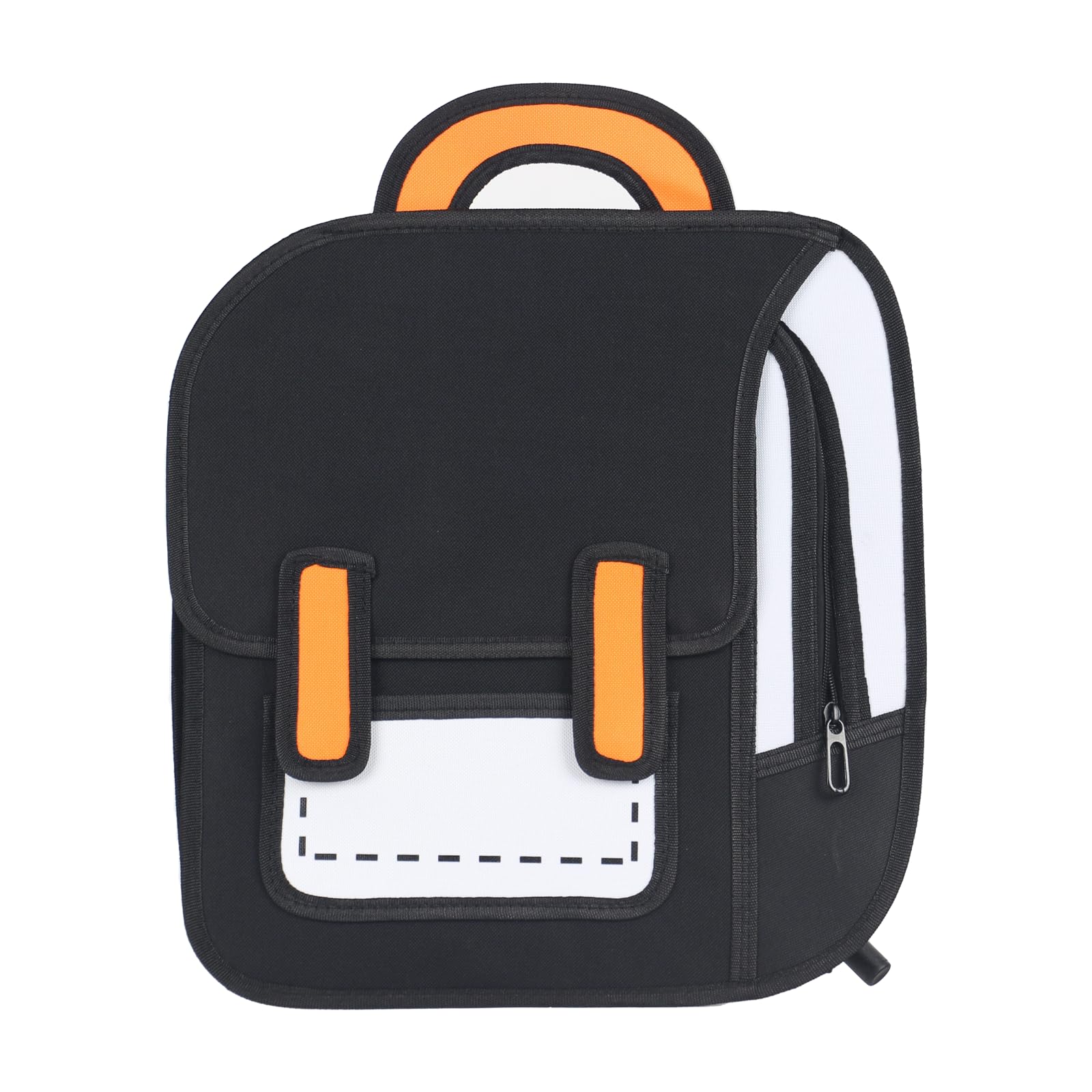 Pacoar Cade Cute Backpack For And 2d Drawing Style Comic Fun Weird ...