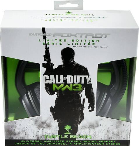 Best Buy: Turtle Beach Call of Duty: MW3 Ear Force Foxtrot: Limited ...
