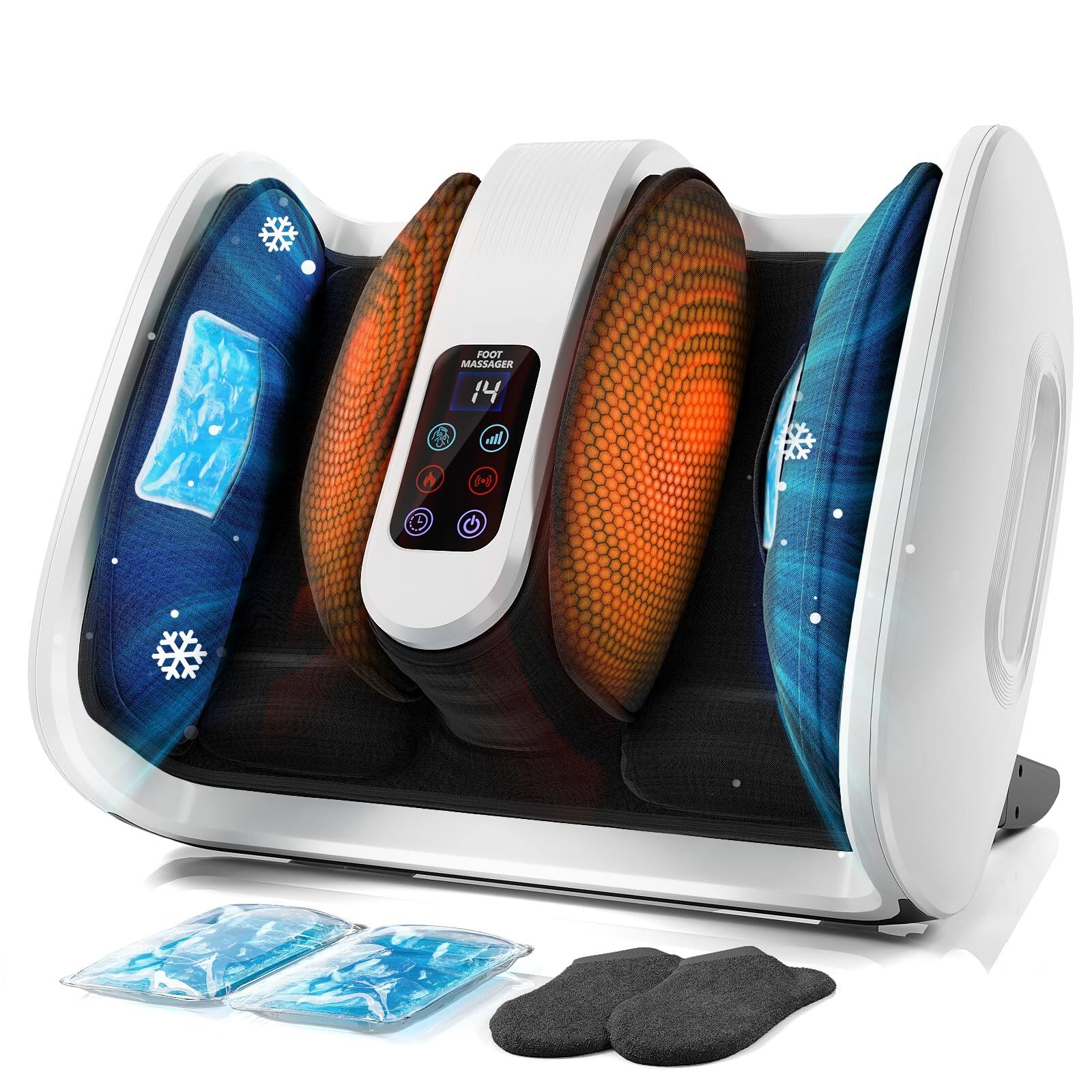 The Best Inks Foot With Heat & Ice Fsa Hsa Eligible Shiatsu Deep ...