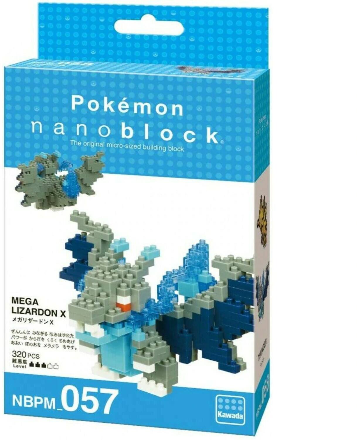 PopMarket Nanoblock Pokemon Series Mega Charizard X Building Kit ...