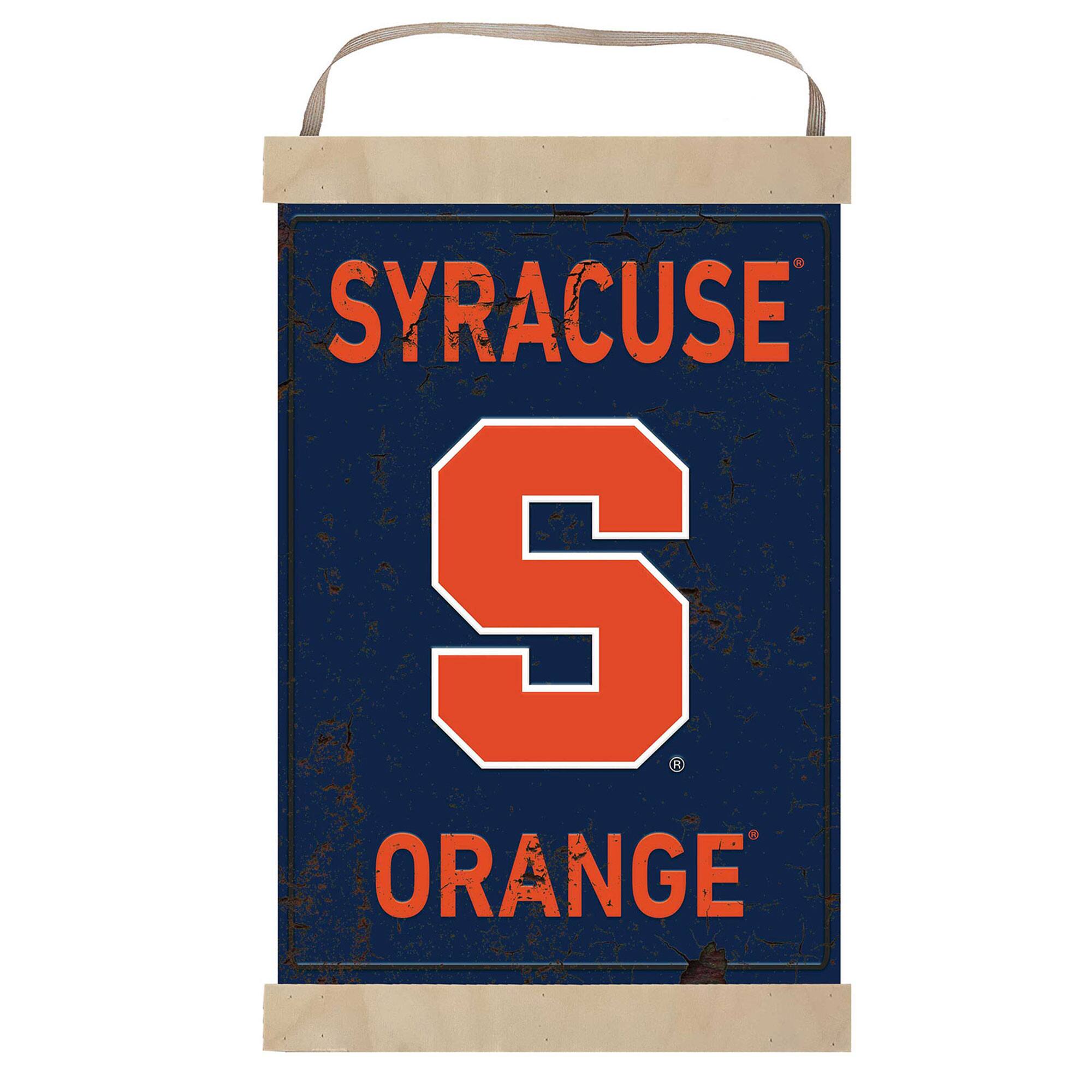Jardine Syracuse Retro Logo Banner Sign Orange 4941808 - Best Buy